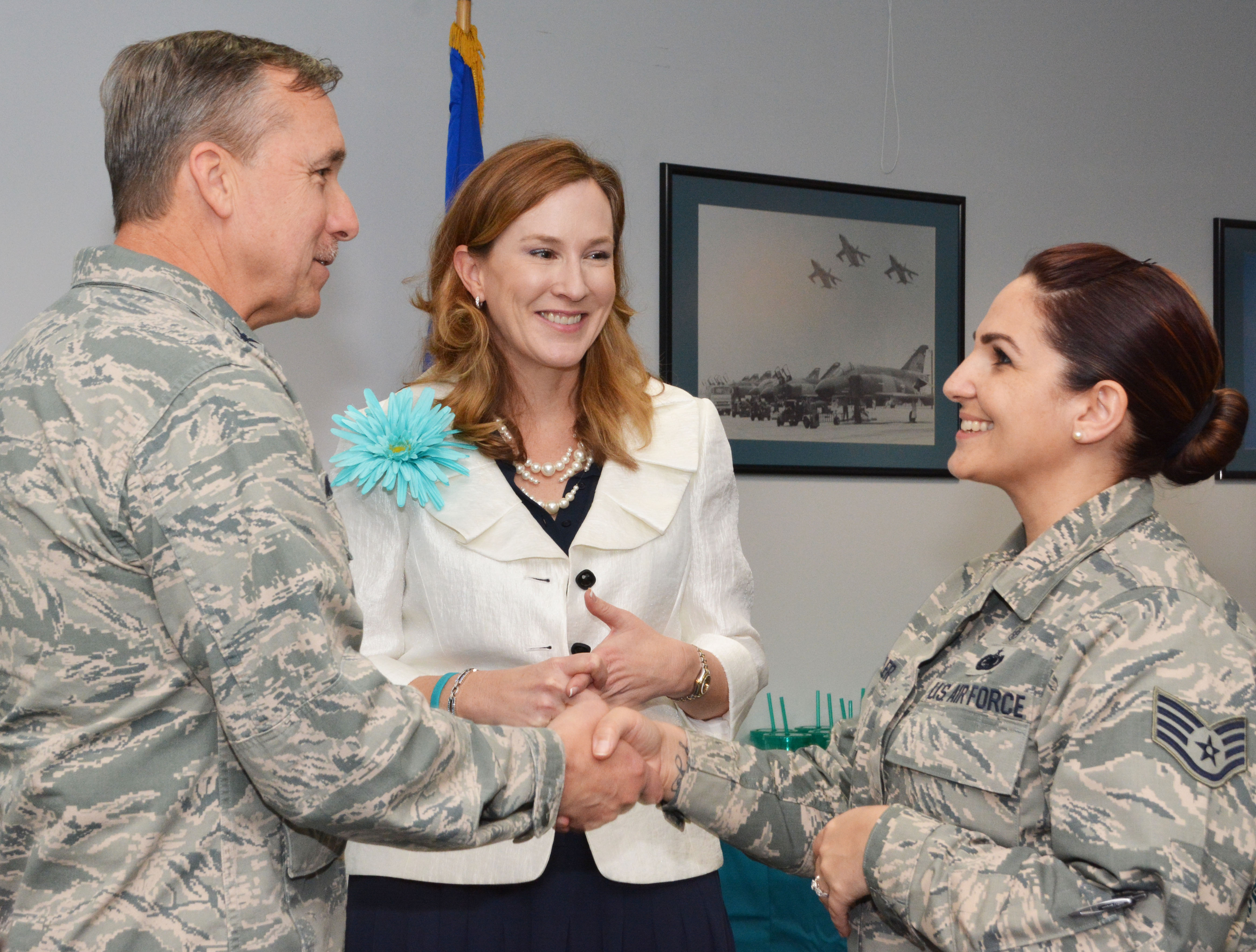 Wing wears teal for SAPR > 301st Fighter Wing > Article Display