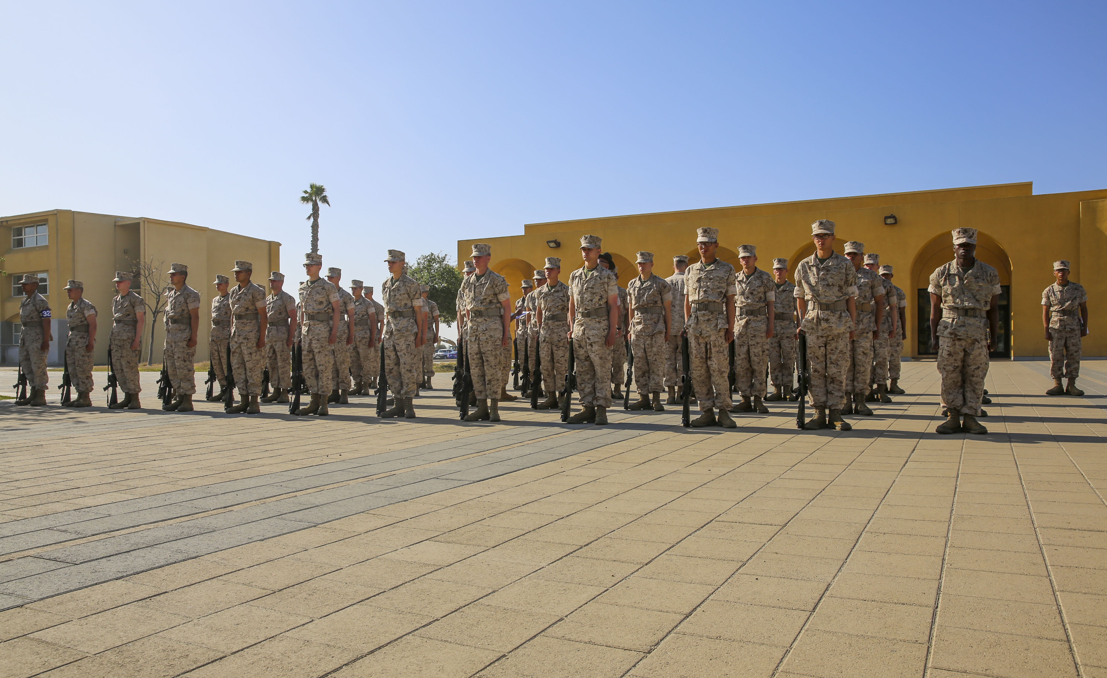 Co. K - Series Commander Inspection