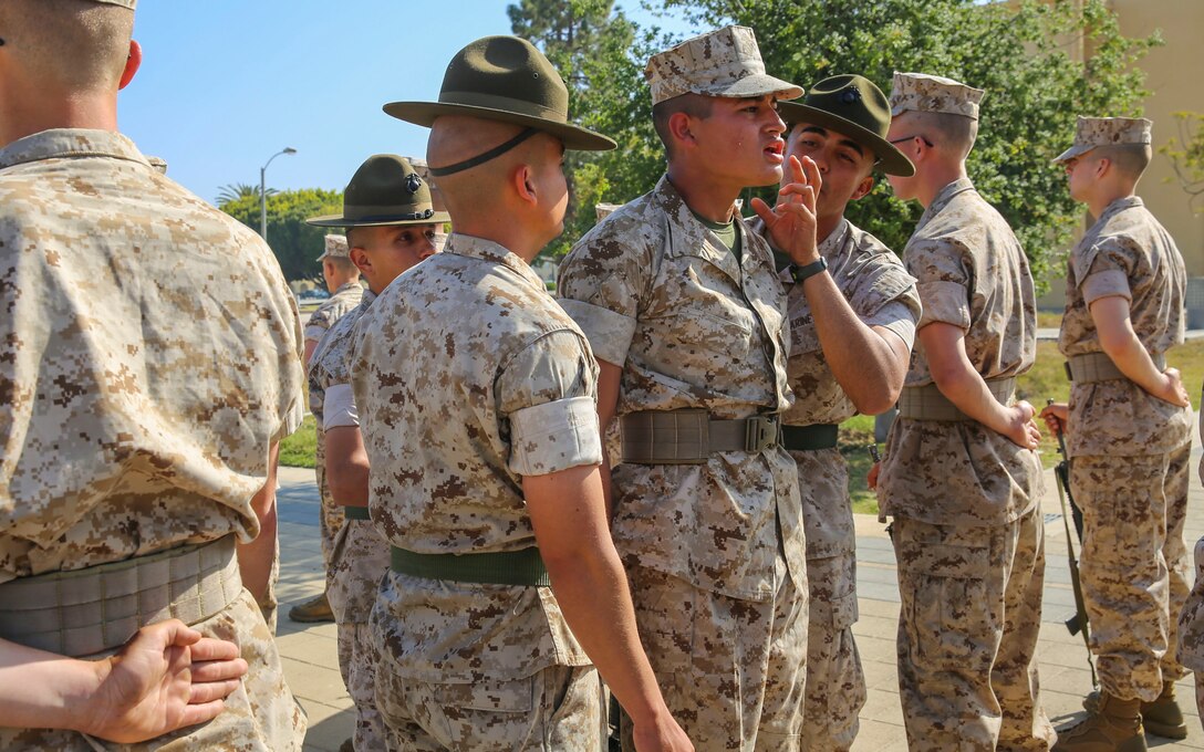Co. K - Series Commander Inspection