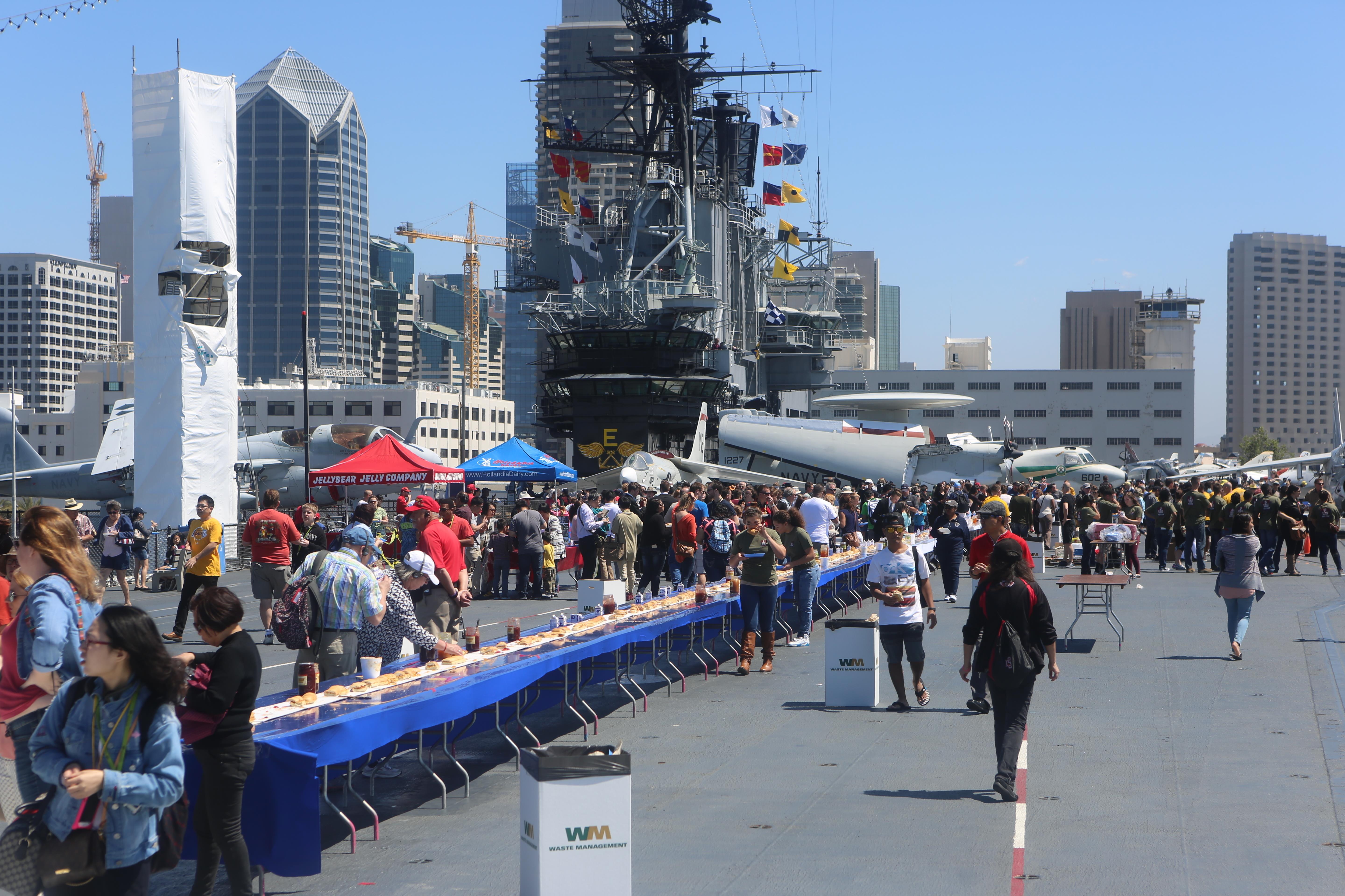 Stem-to-Stern: Miramar SMP Marines compete in PB & J challenge > Marine ...