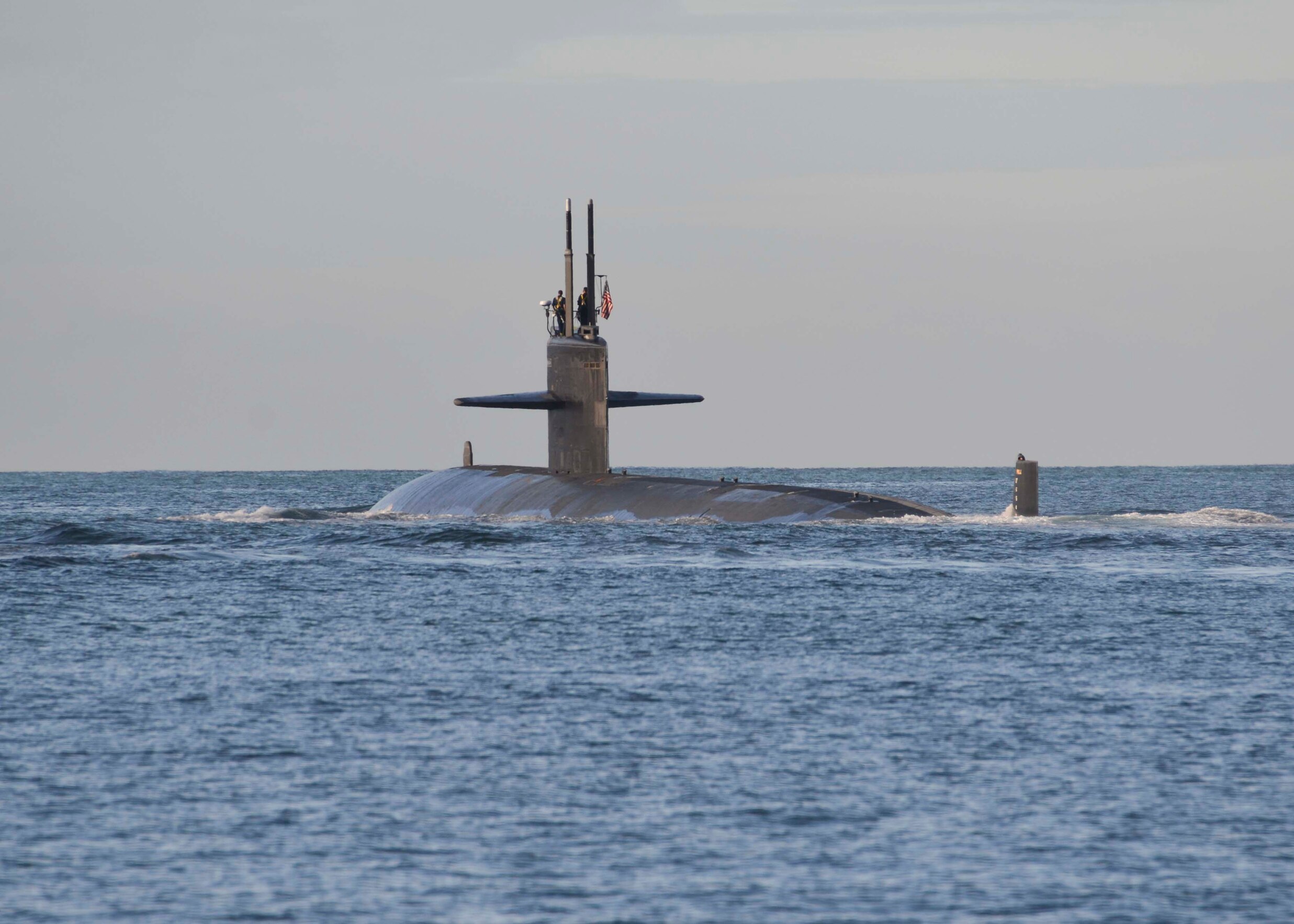 Official U.S. Navy file photo ofUSS Bremerton (SSN 698).