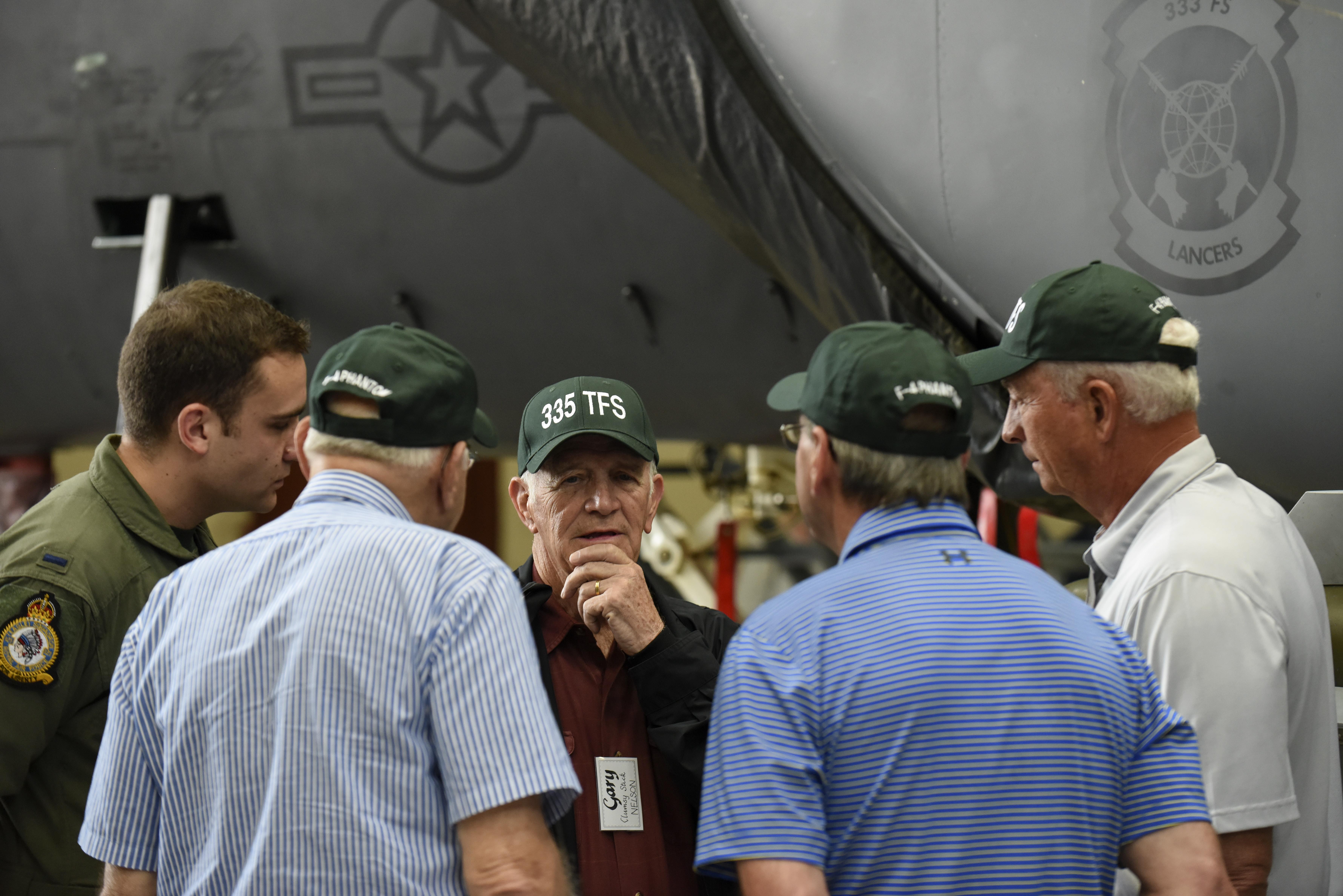 Special guests visit 335th FS once again