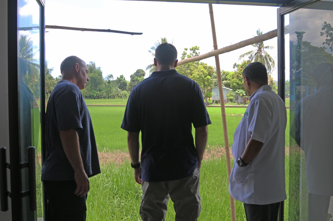 CJCMOTF Civil Affairs teams visit Mambusao Hospital during Balikatan 2016