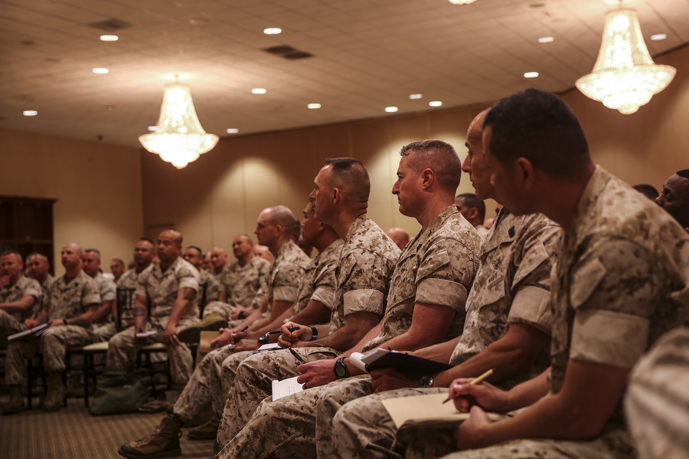 Corps’ senior enlisted gather to discuss leadership