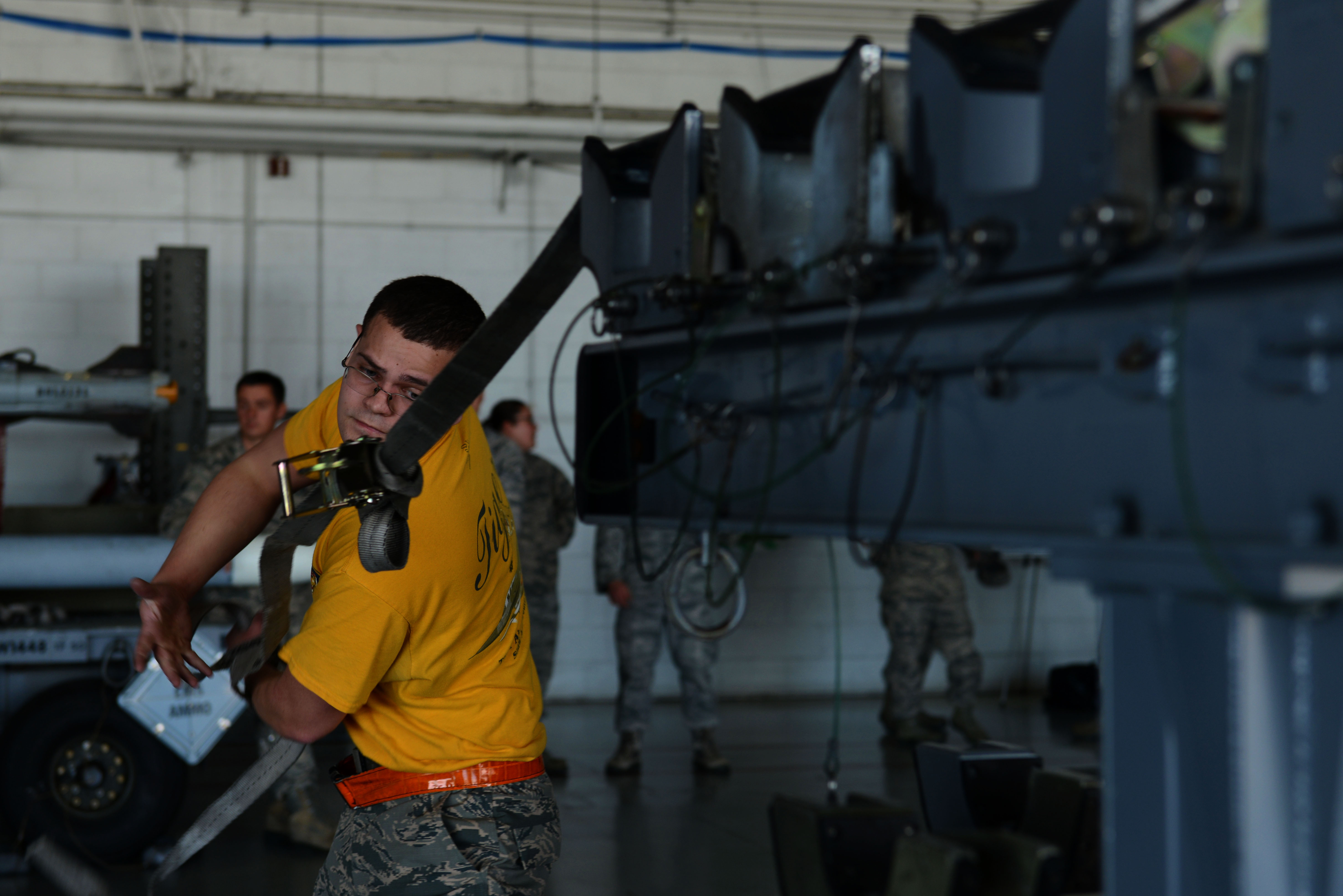 Load crews compete in fast-paced challenge