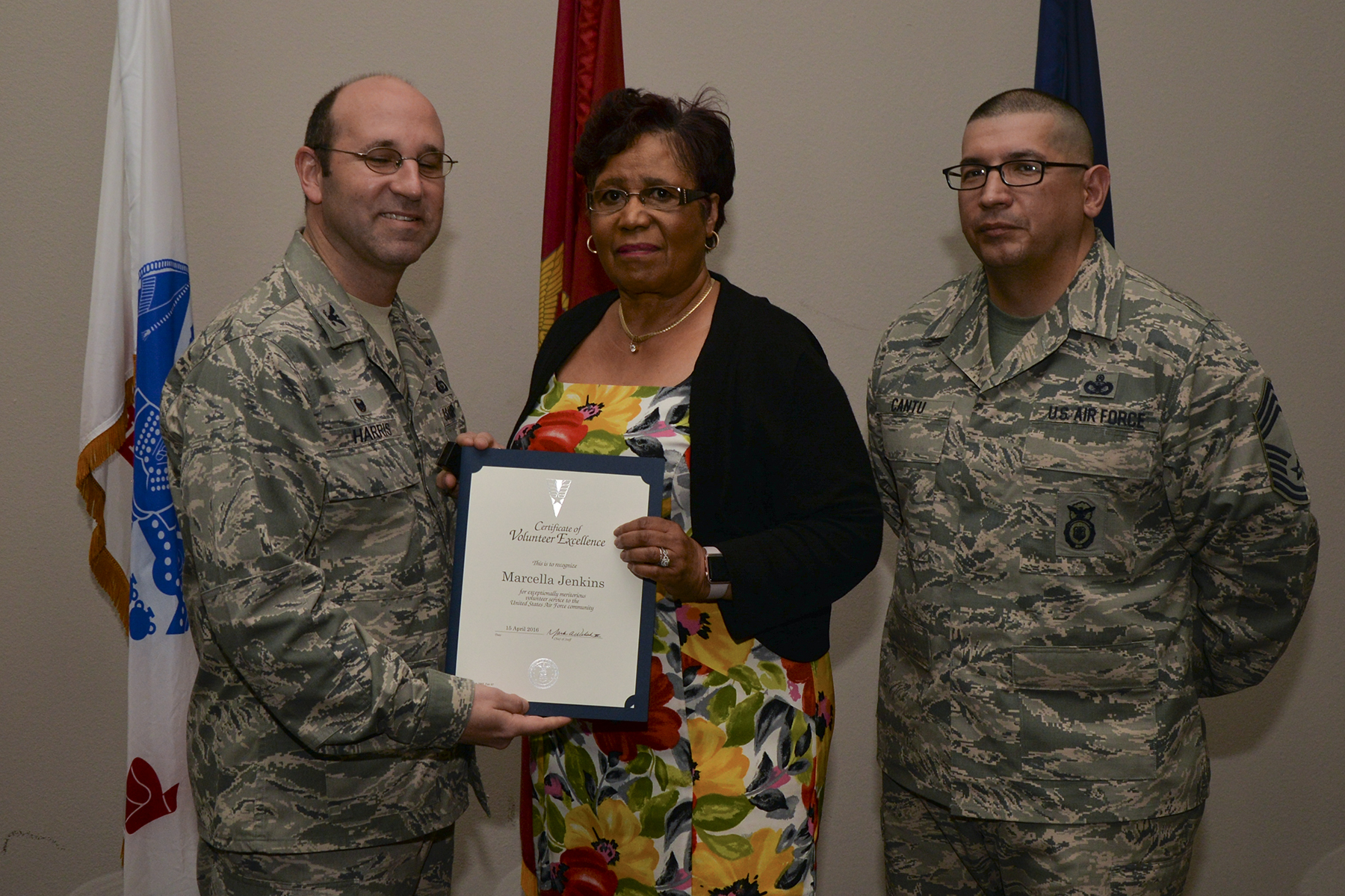 Goodfellow hosts volunteer recognition, awards ceremony