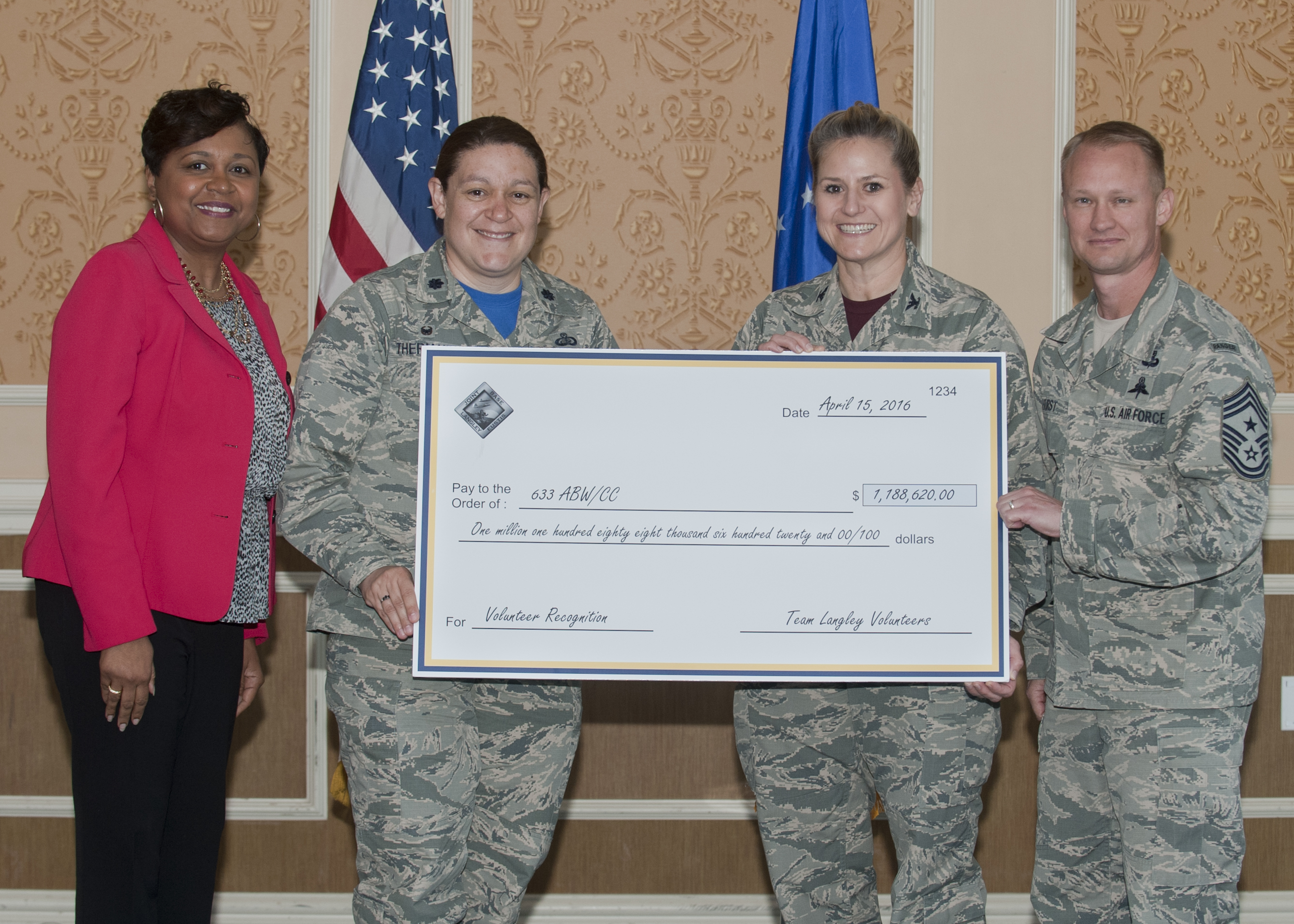 JBLE salutes volunteers > Joint Base Langley-Eustis > Article Display
