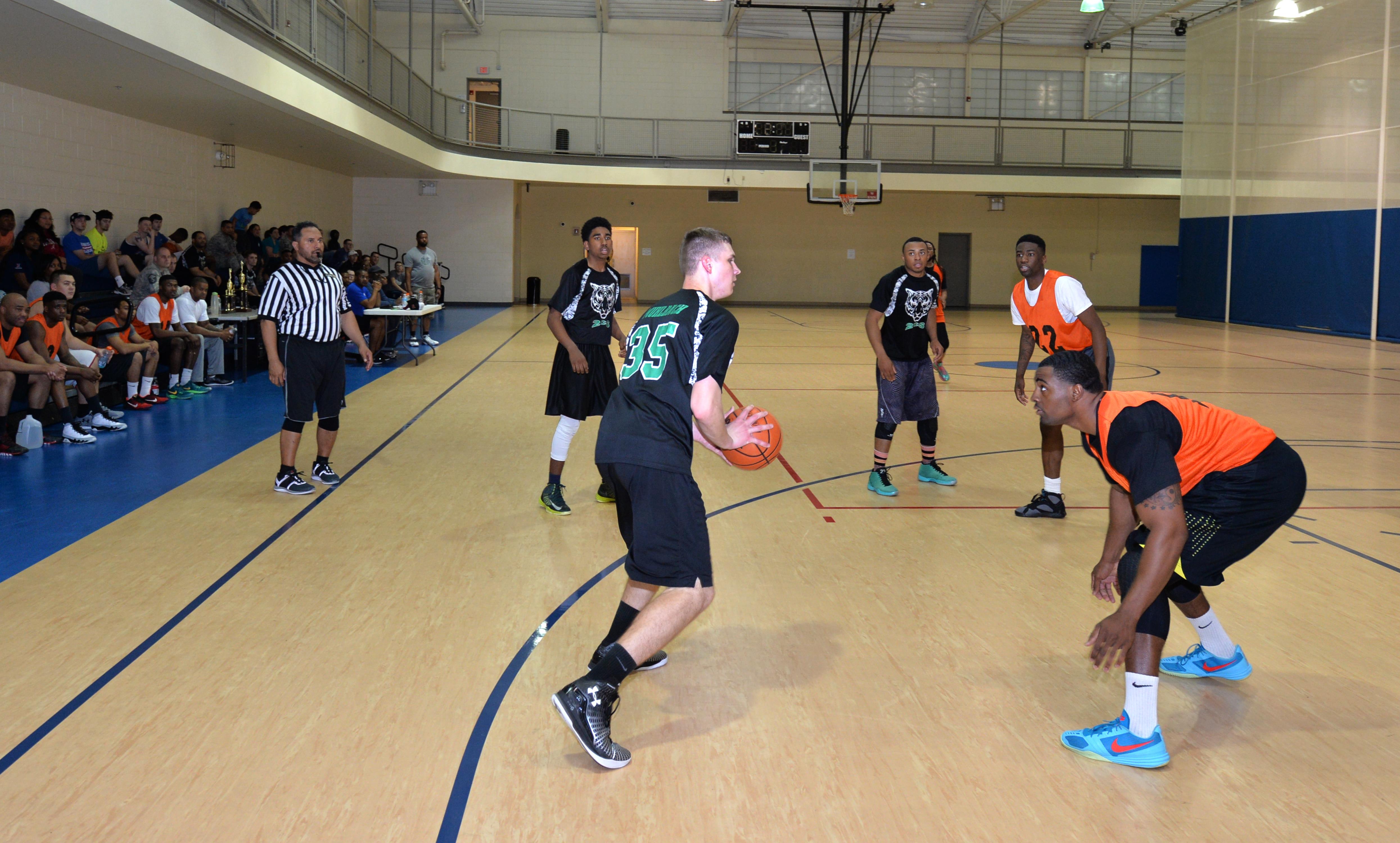 Basketball brawl in the bayou: Defenders clash with COM > Barksdale Air ...