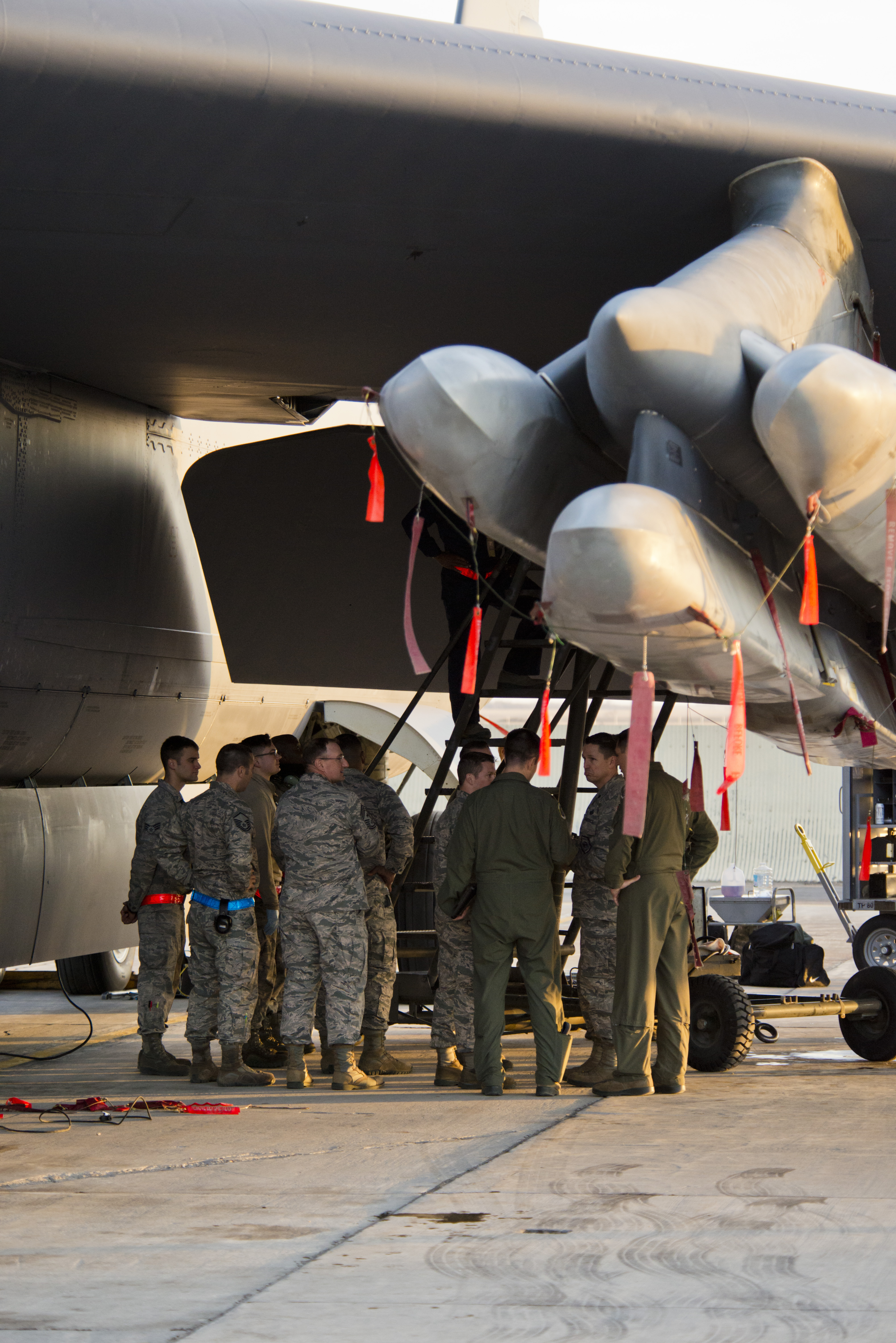 Maj. Gen. Clark Visits Minot During Constant Vigilance