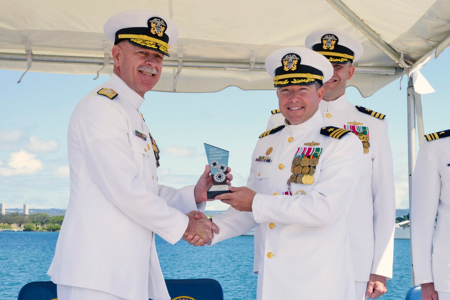 USS Preble CO Presented Innovation Leadership Award > United States ...