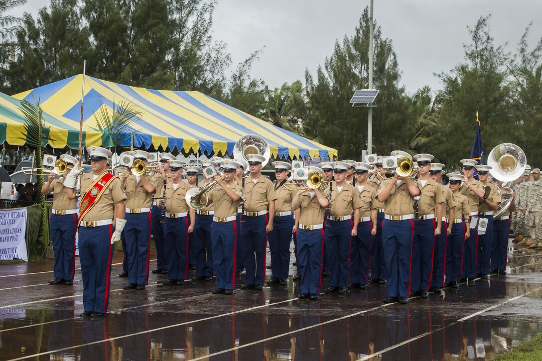 MARFORPAC Band in American Samoa