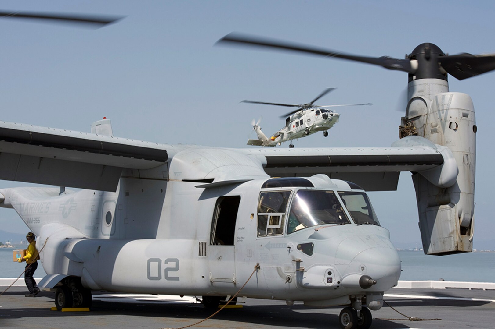 Ospreys Conclude Earthquake Airlift Support > U.S. Indo-Pacific Command ...