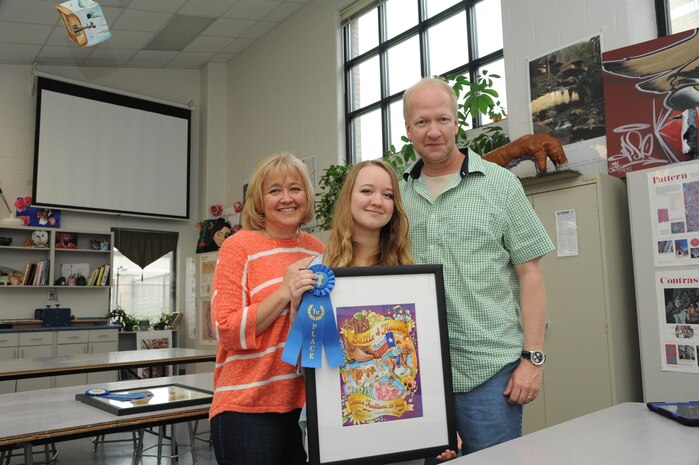 Teacher, parents inspire Randolph High School artist