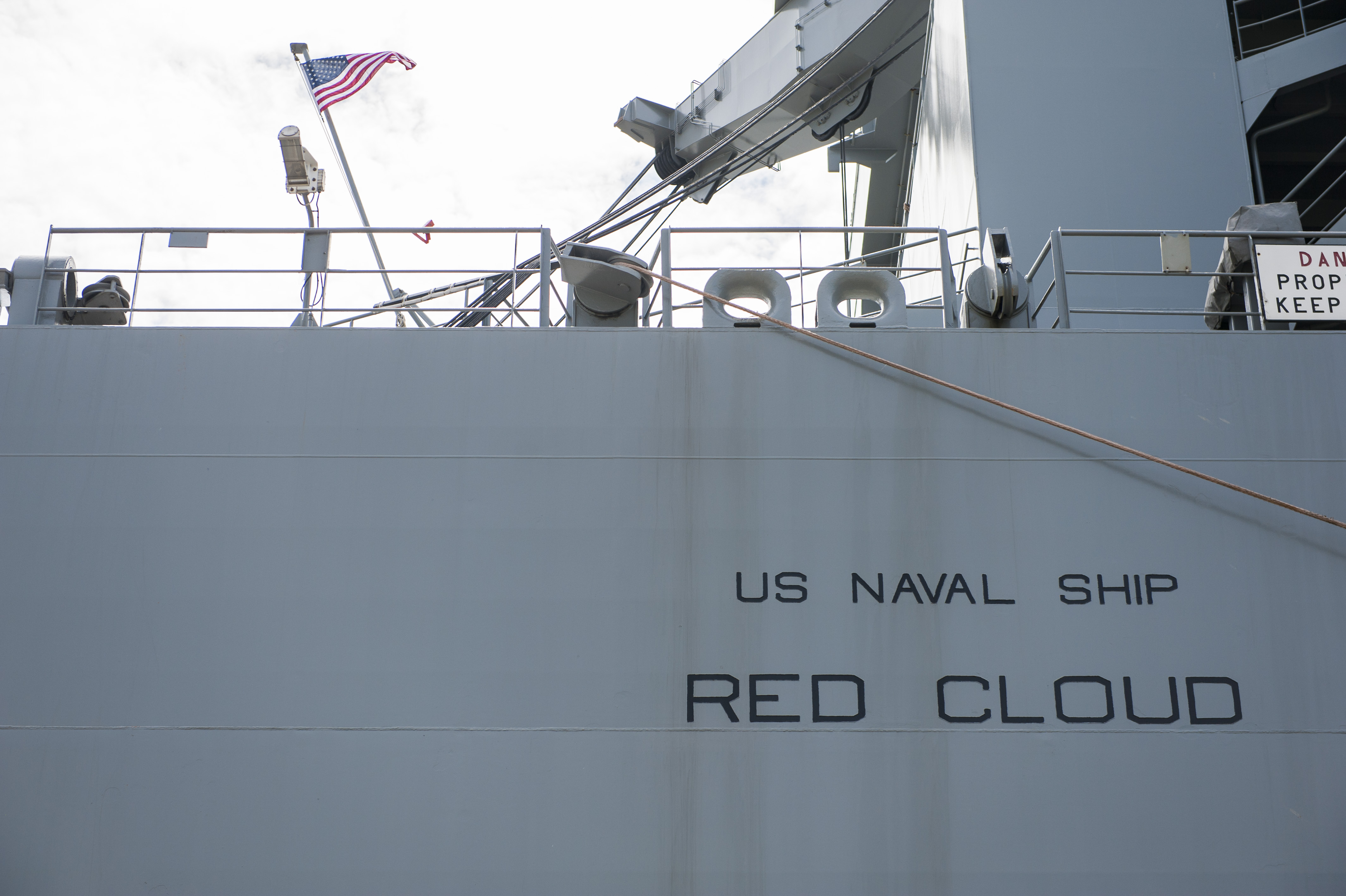 USNS Red Cloud on way to Pacific after leaving Charleston > Joint Base ...