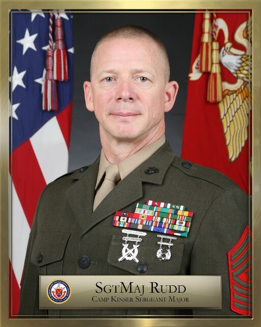 Sergeant Major Rudd > Marine Corps Base Camp Butler > Biography