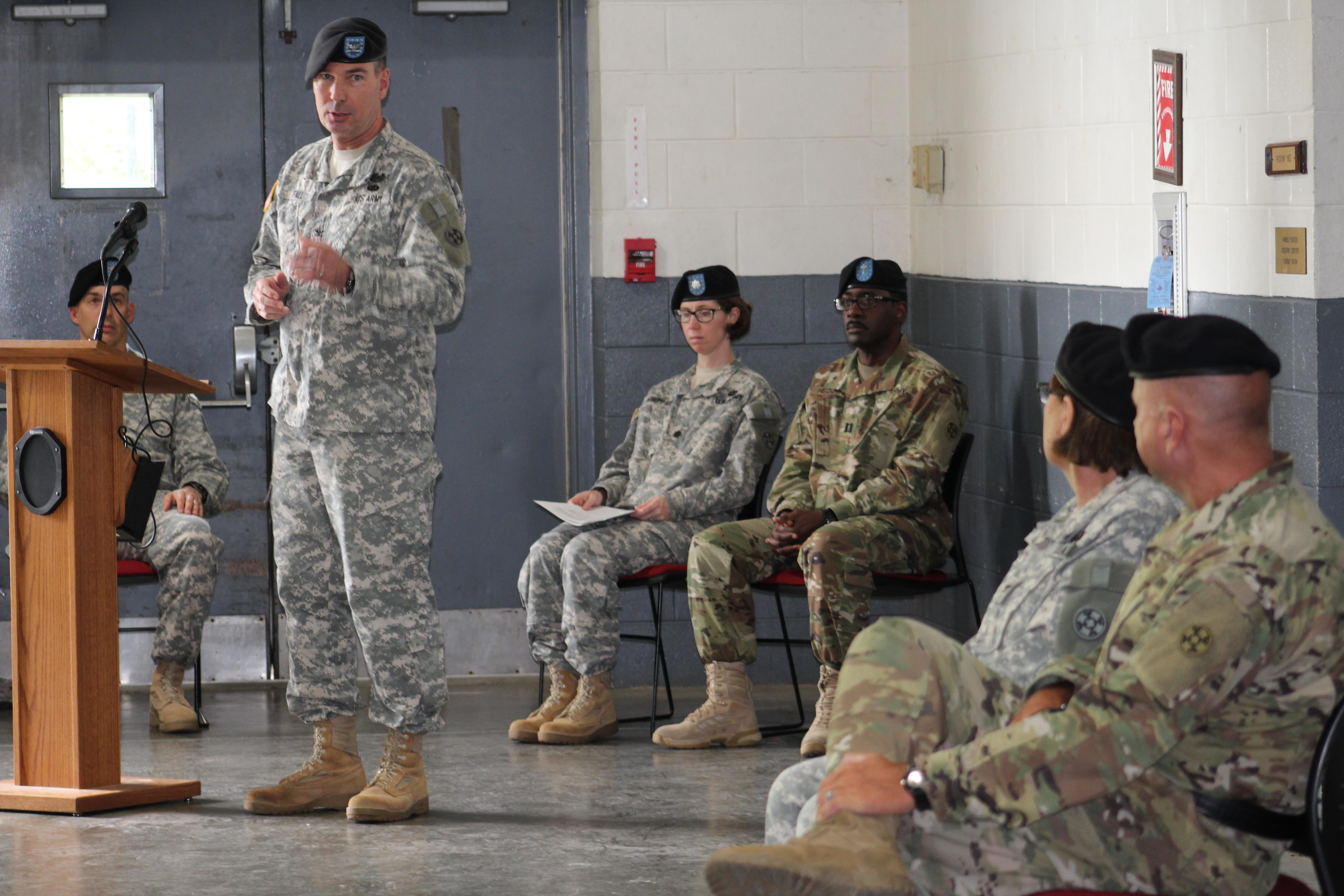 38th RSG bids farewell to Col. Fall, welcomes new commander
