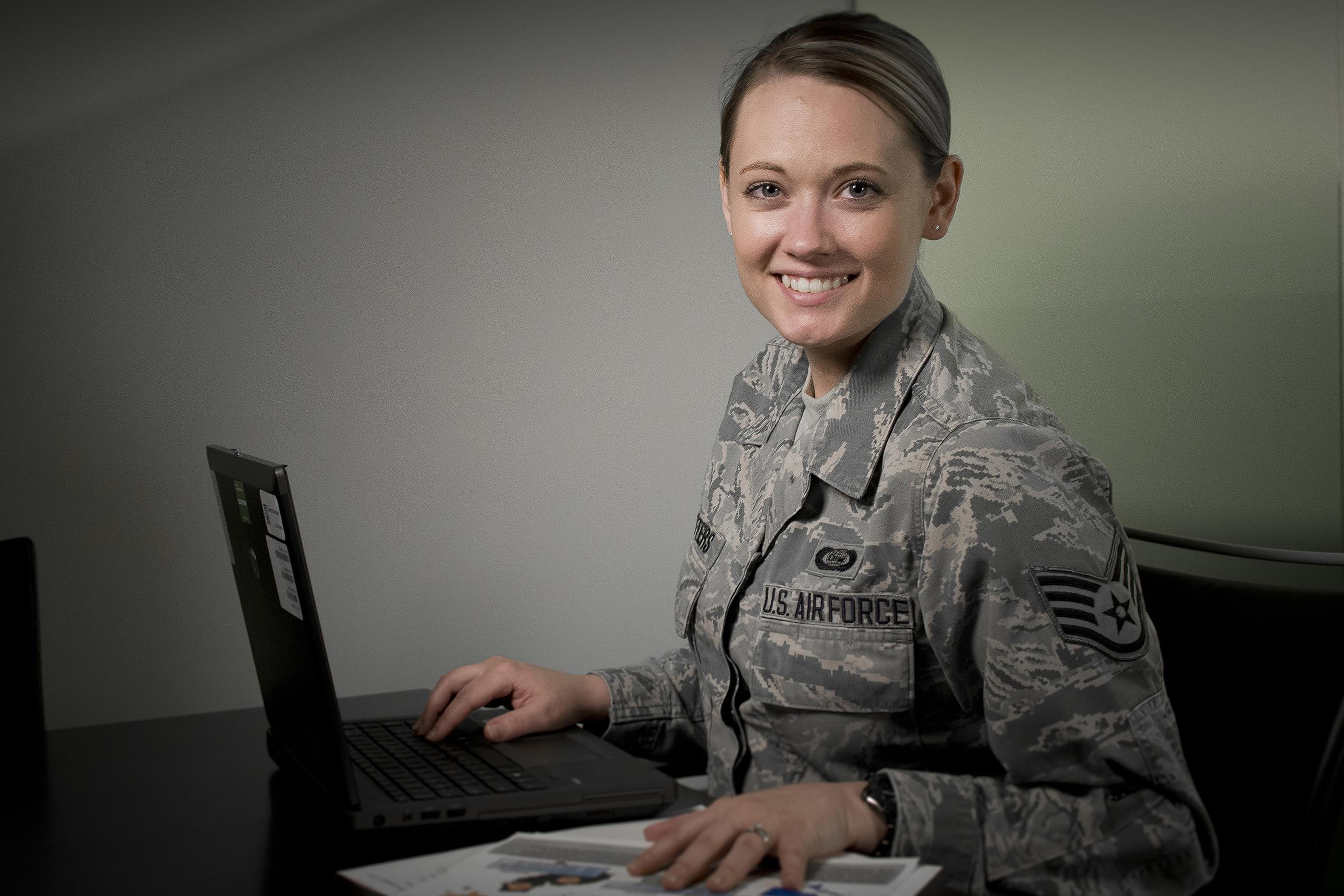 Outstanding Airman of Year is driven to support her Air National Guard ...