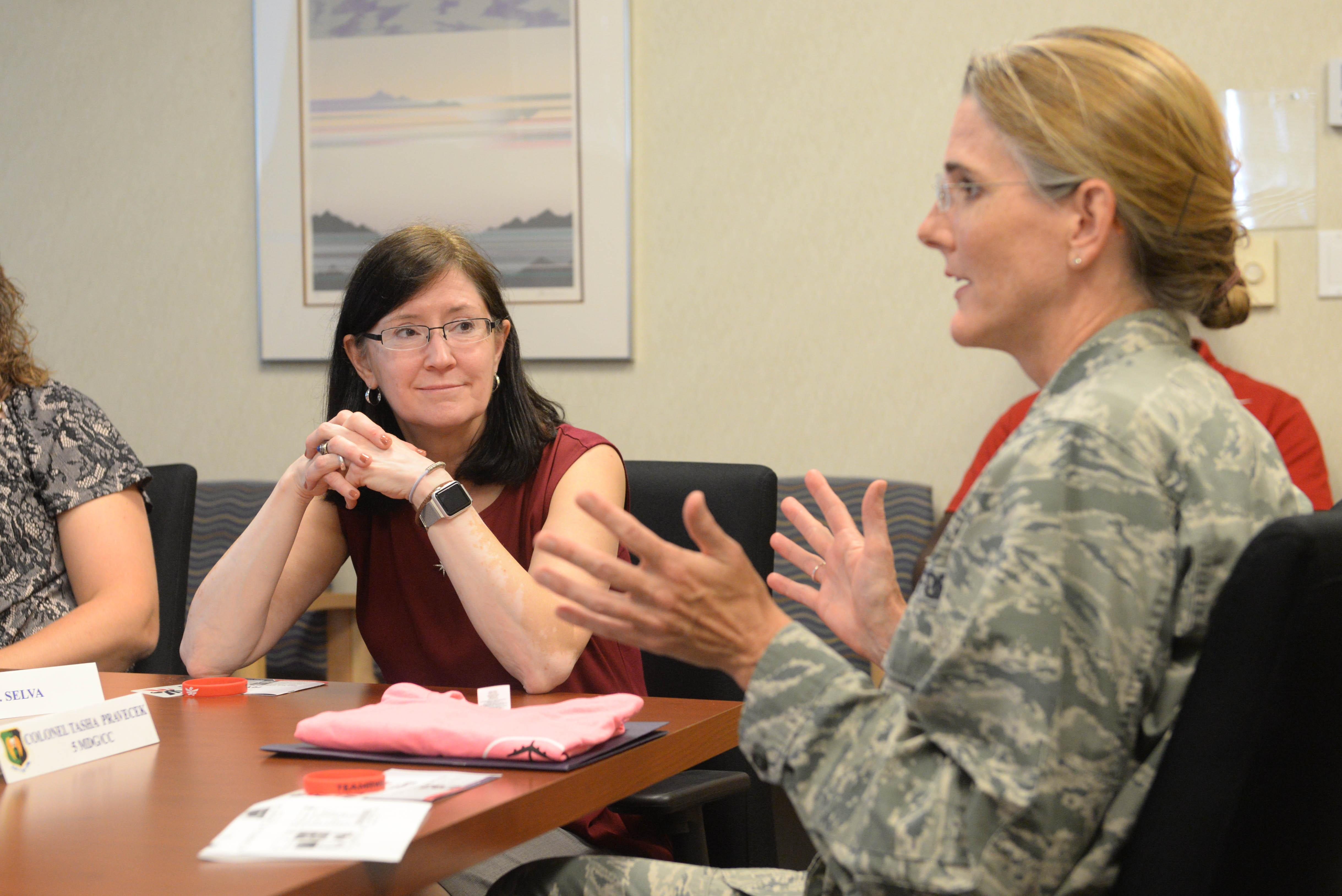 VCJCS visits Team Minot