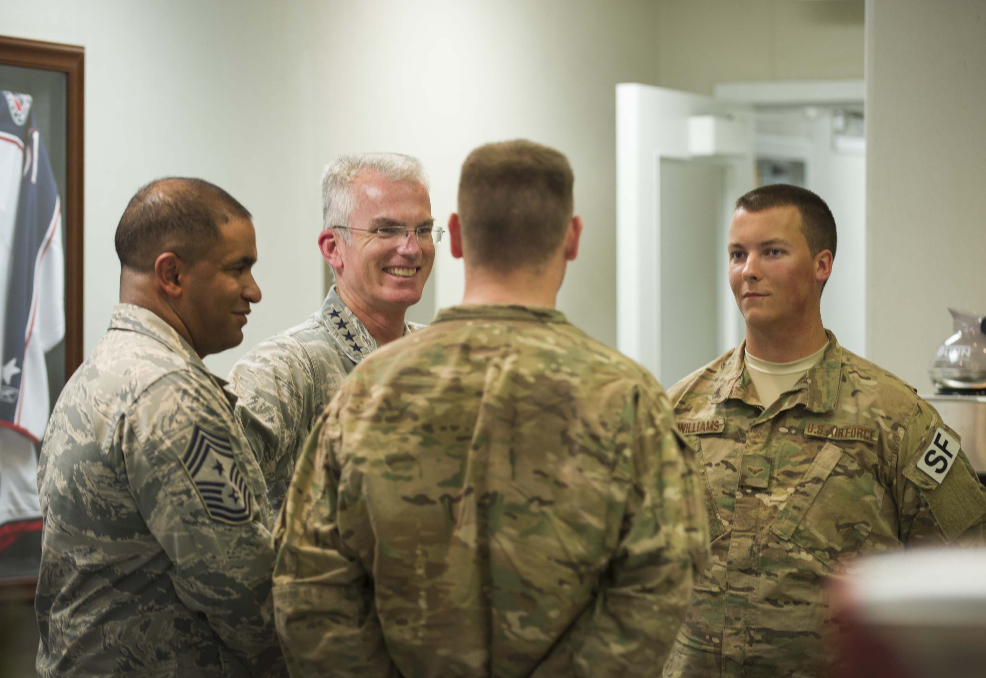 Deputy secretary of energy visits Team Minot