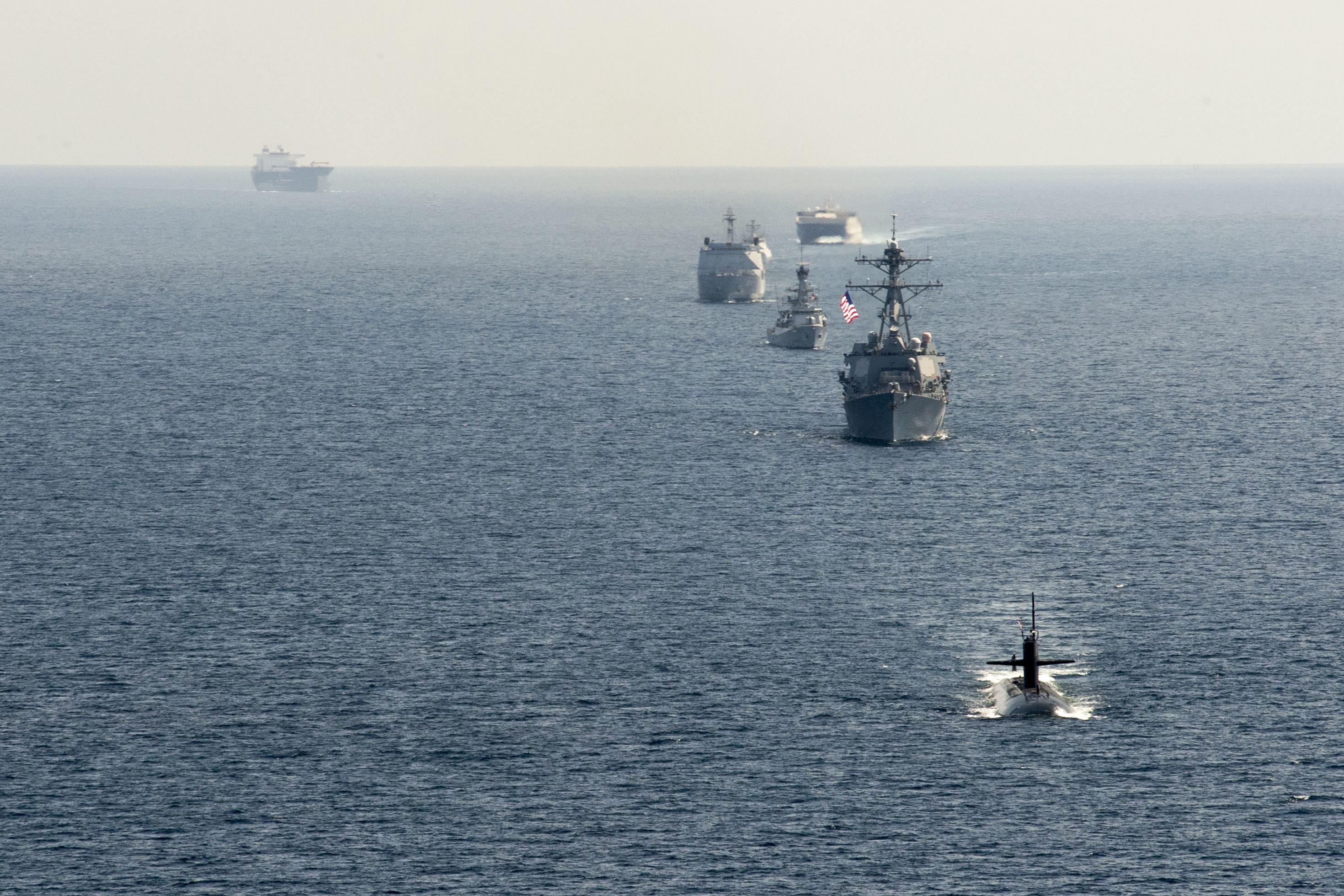 Ships taking part in the Cooperation Afloat Readiness and Training ...