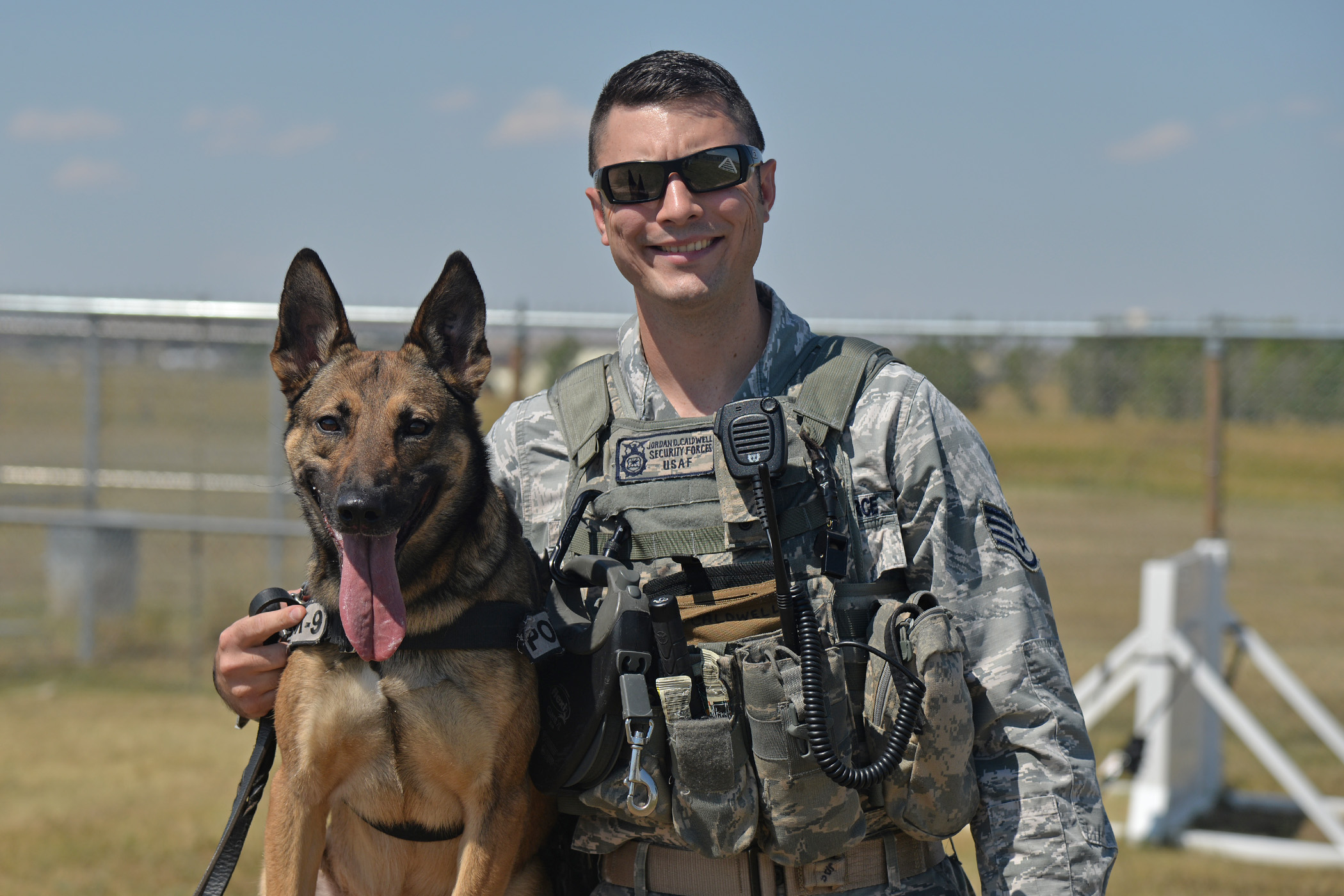 Airmen, K-9s protect national level conventions > Malmstrom Air Force ...