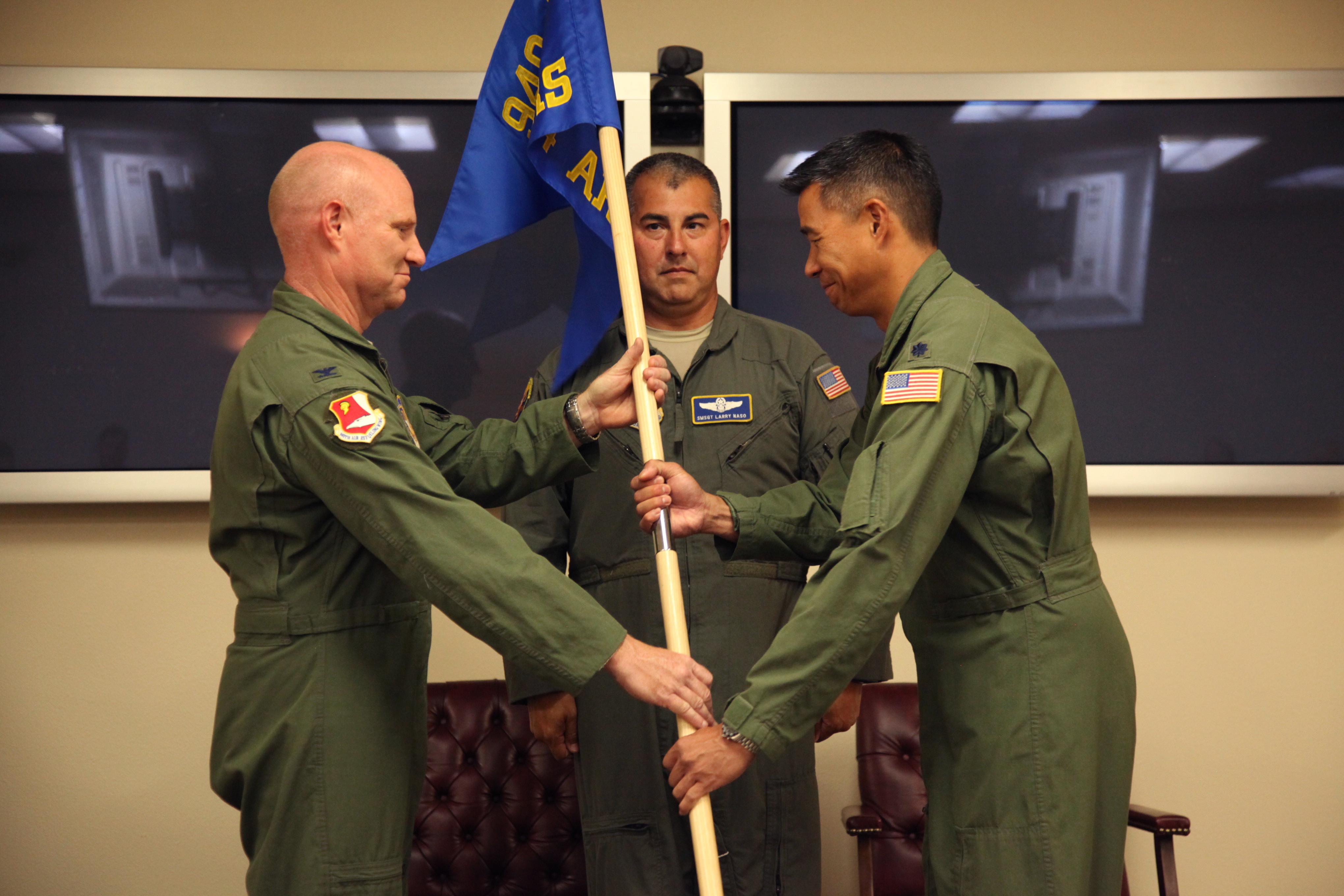 Col. Rolland Tsui assumes command of 314 ARS