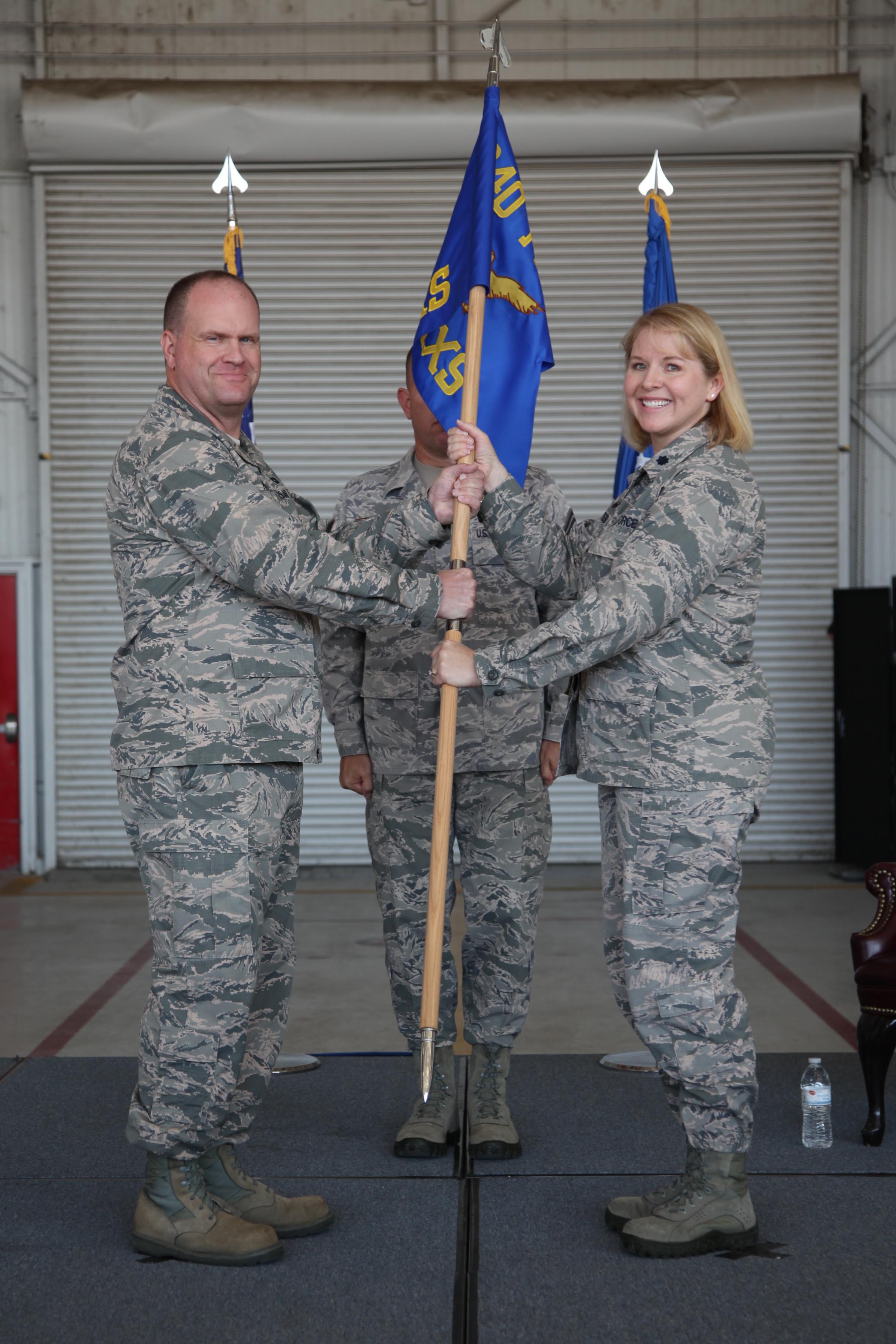 Lt. Col. Paula Ross assumes command of 940th Aircraft Maintenance ...