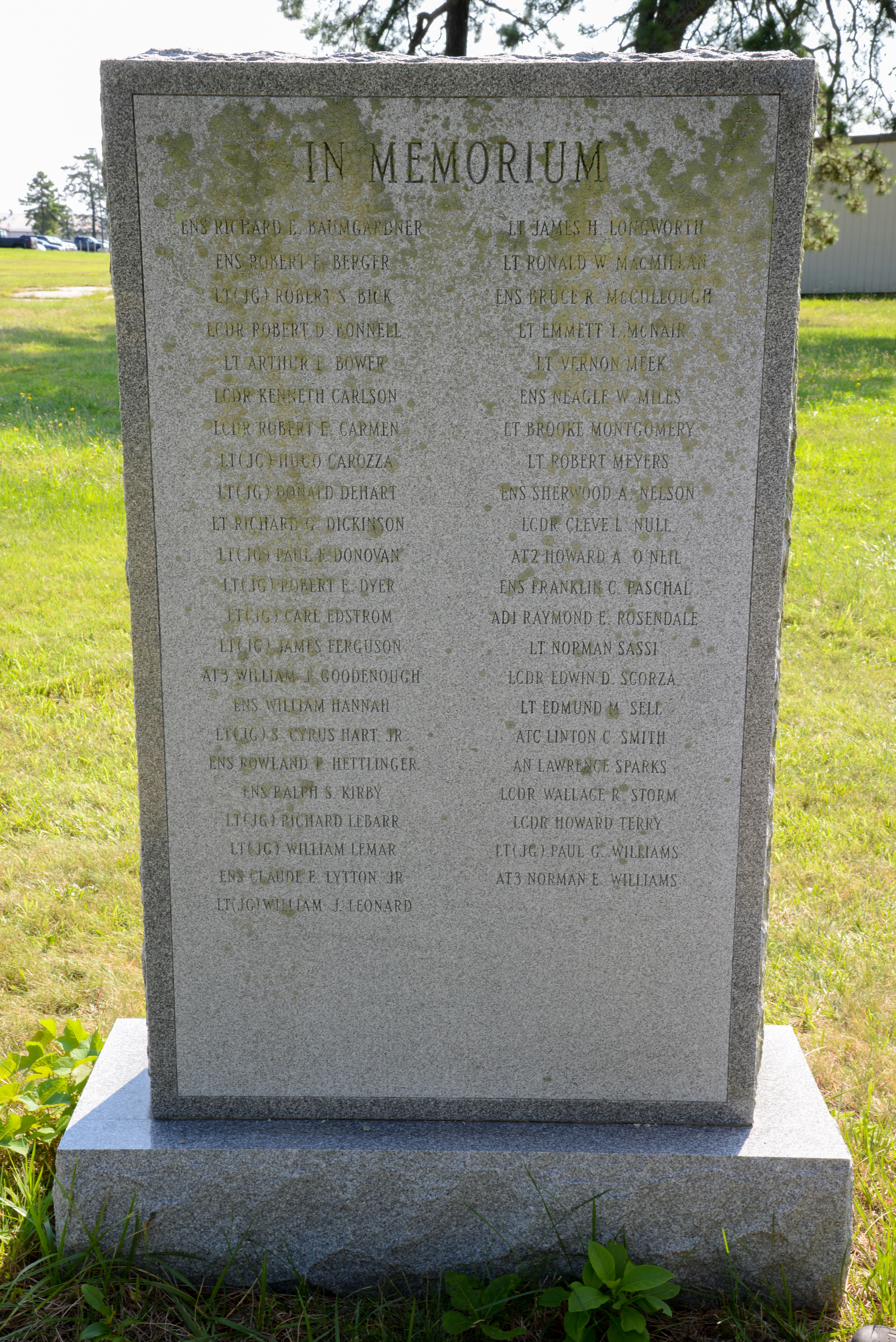 U.S. Navy VC-4 memorial marker restoration > 177th Fighter Wing | New ...