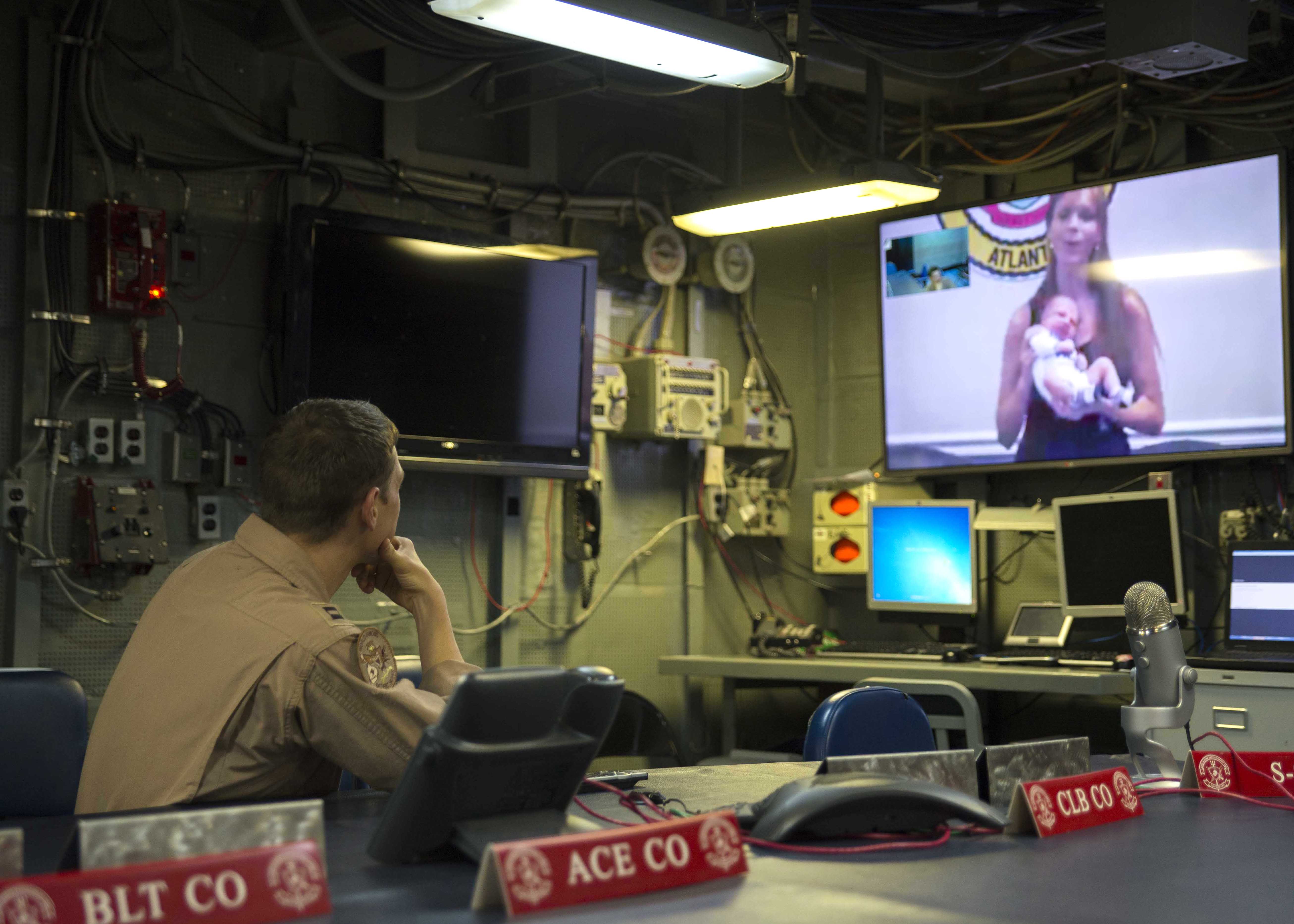 Wasp Stays Connected with VTC > United States Navy > News Stories