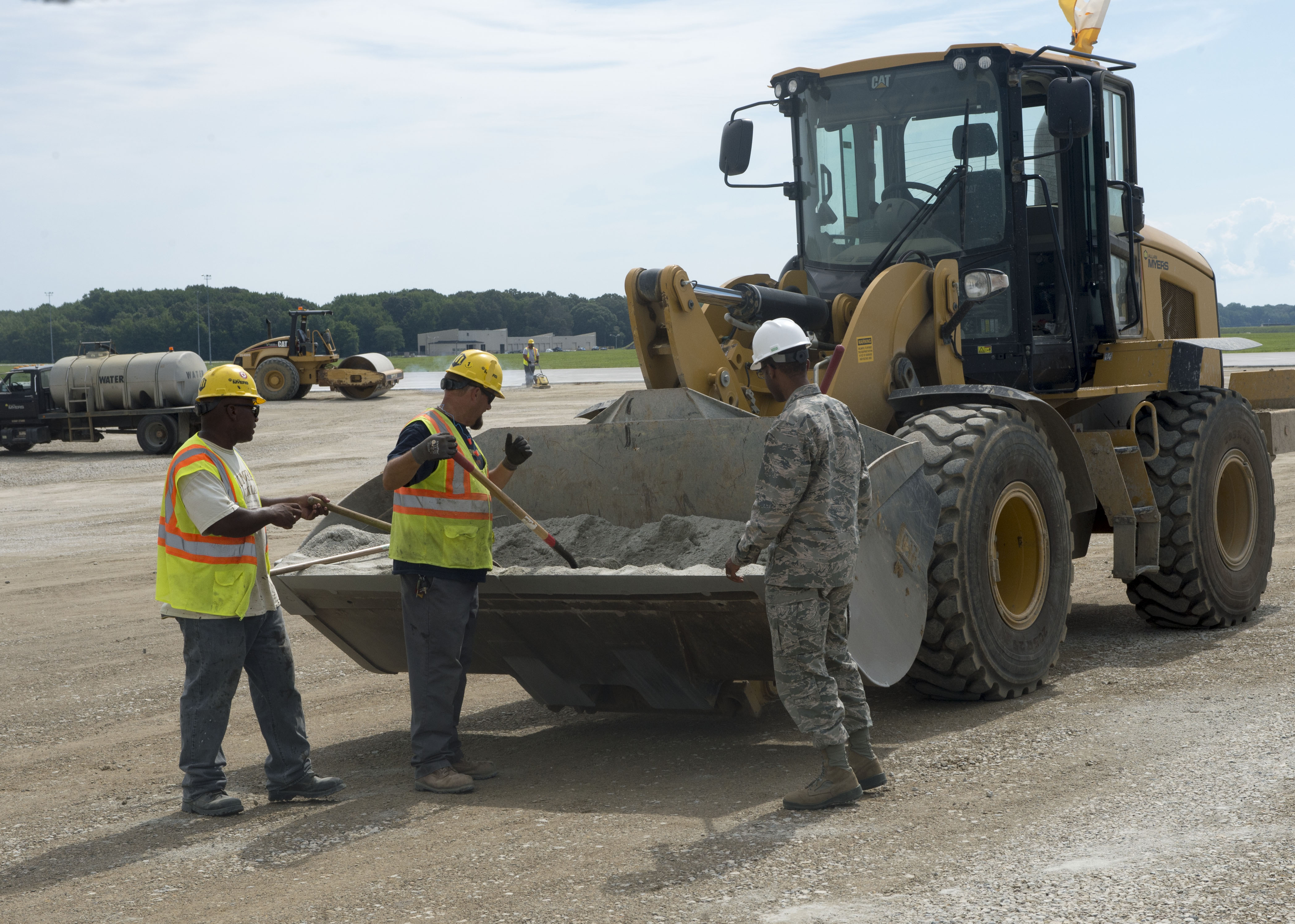 822nd Civil Engineer Flight provides expertise to runway construction ...