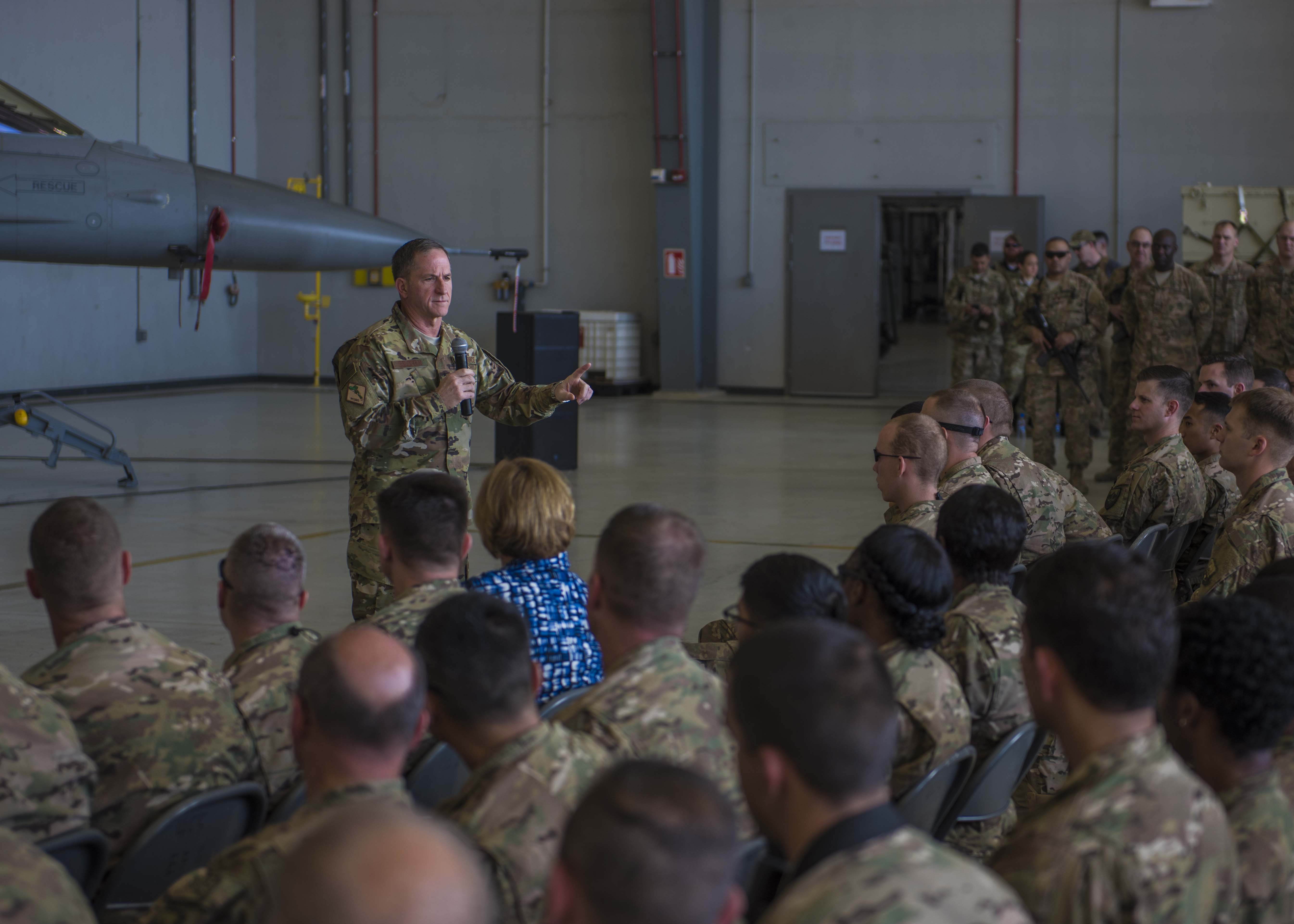Air Force Chief of Staff visits Airmen: Talks priorities
