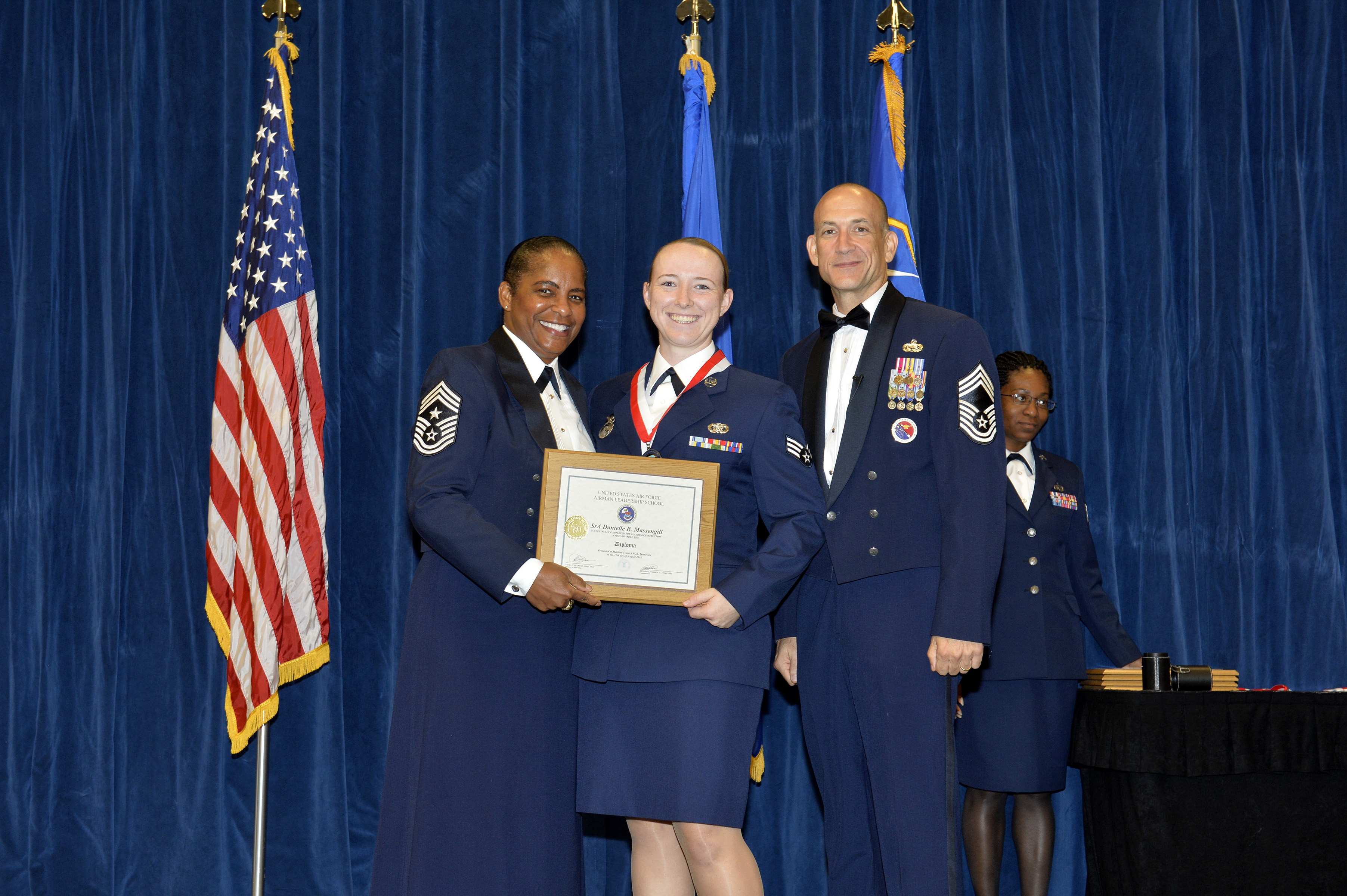 Distinguished graduate