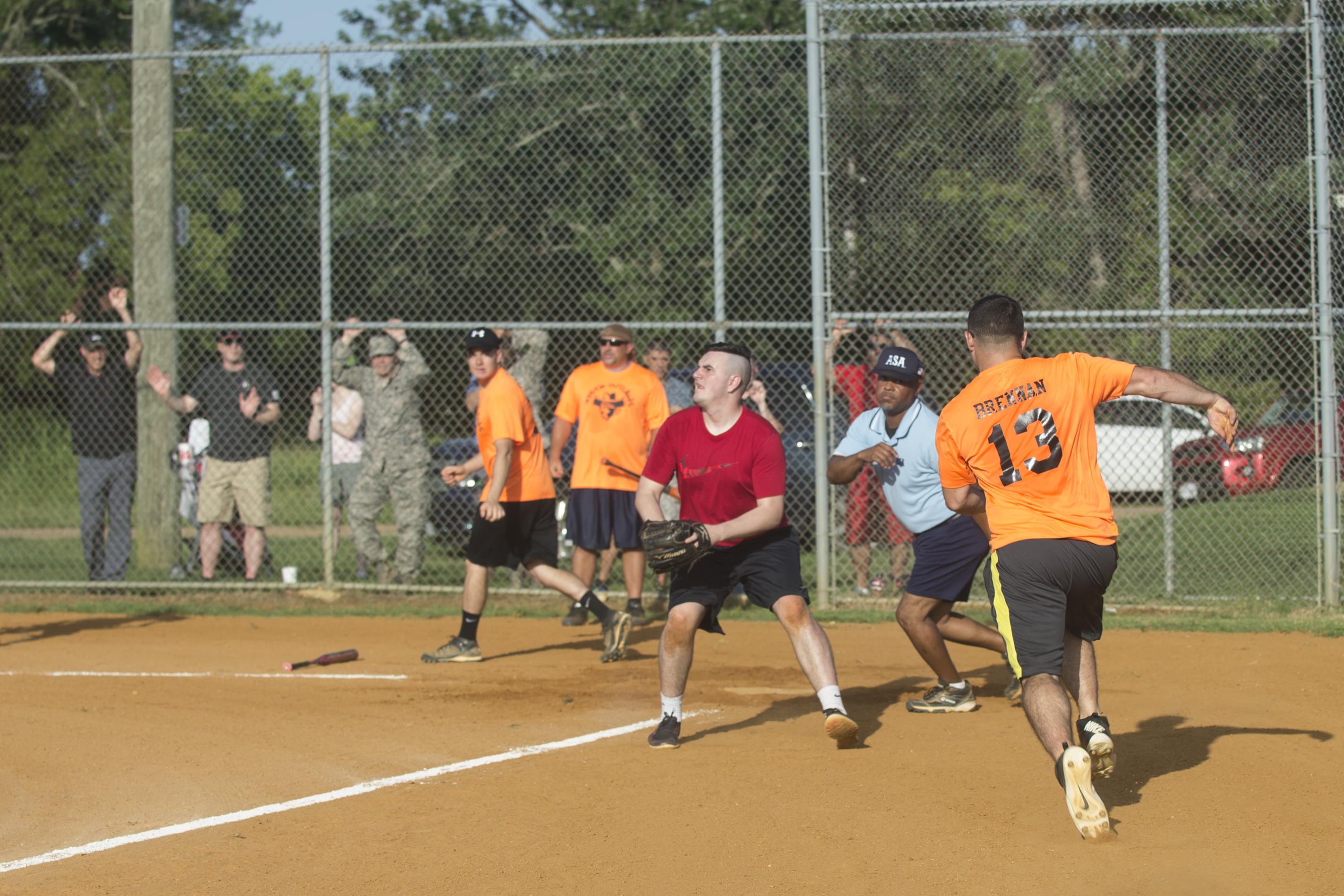 JBLE hosts 2016 intramural softball championship