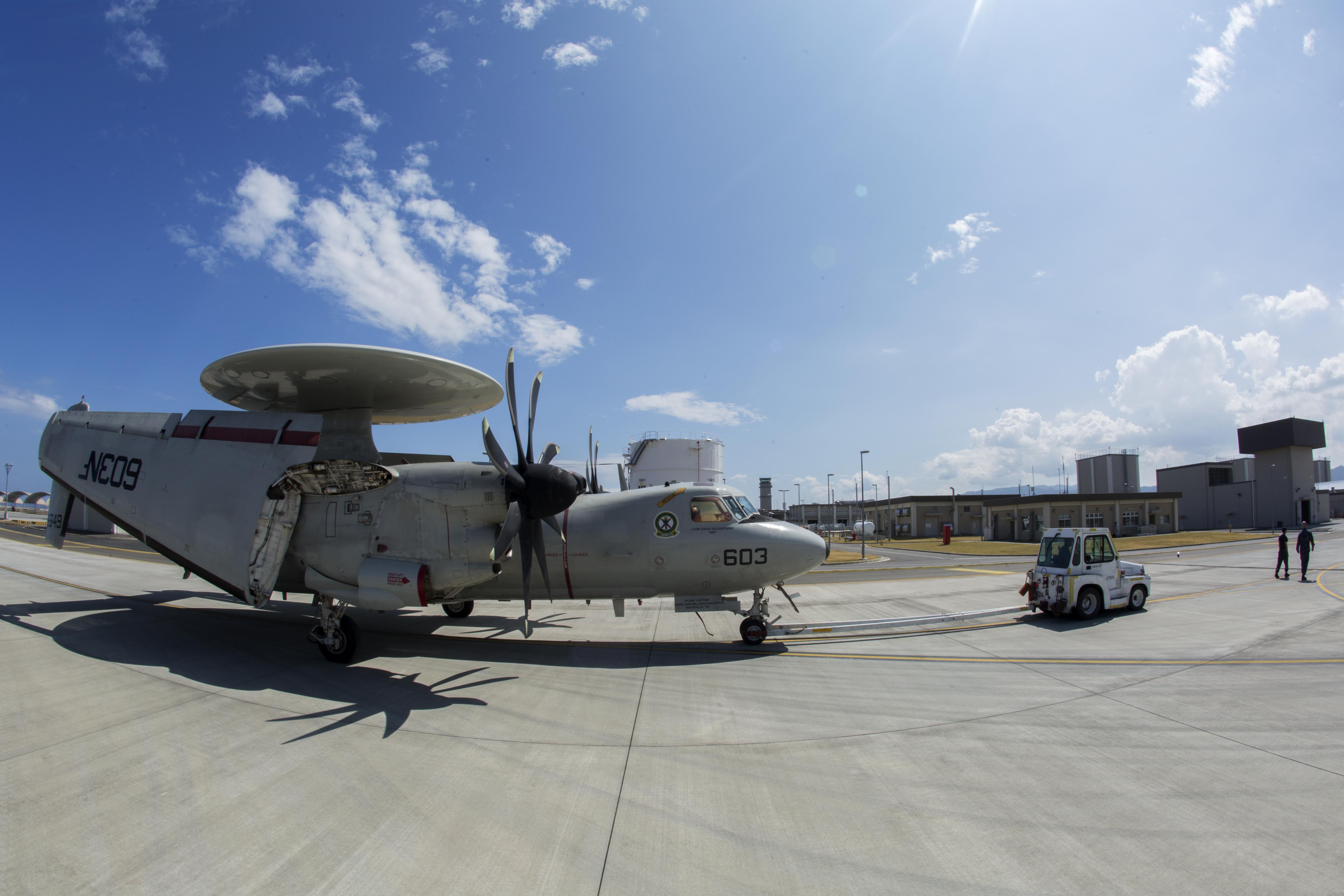 VAW-115 visits MCAS Iwakuni