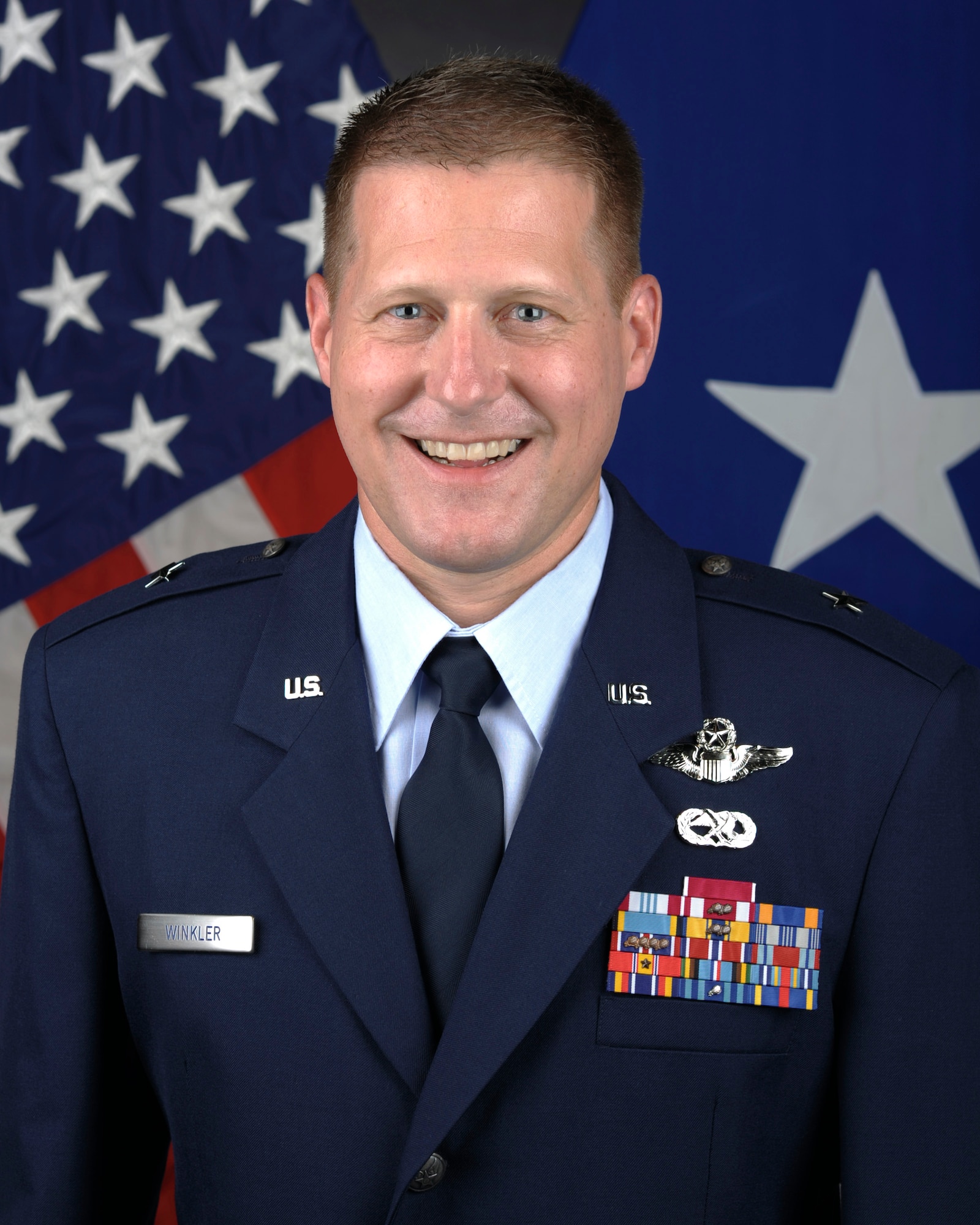 MICHAEL P. WINKLER > Air Force > Biography Display