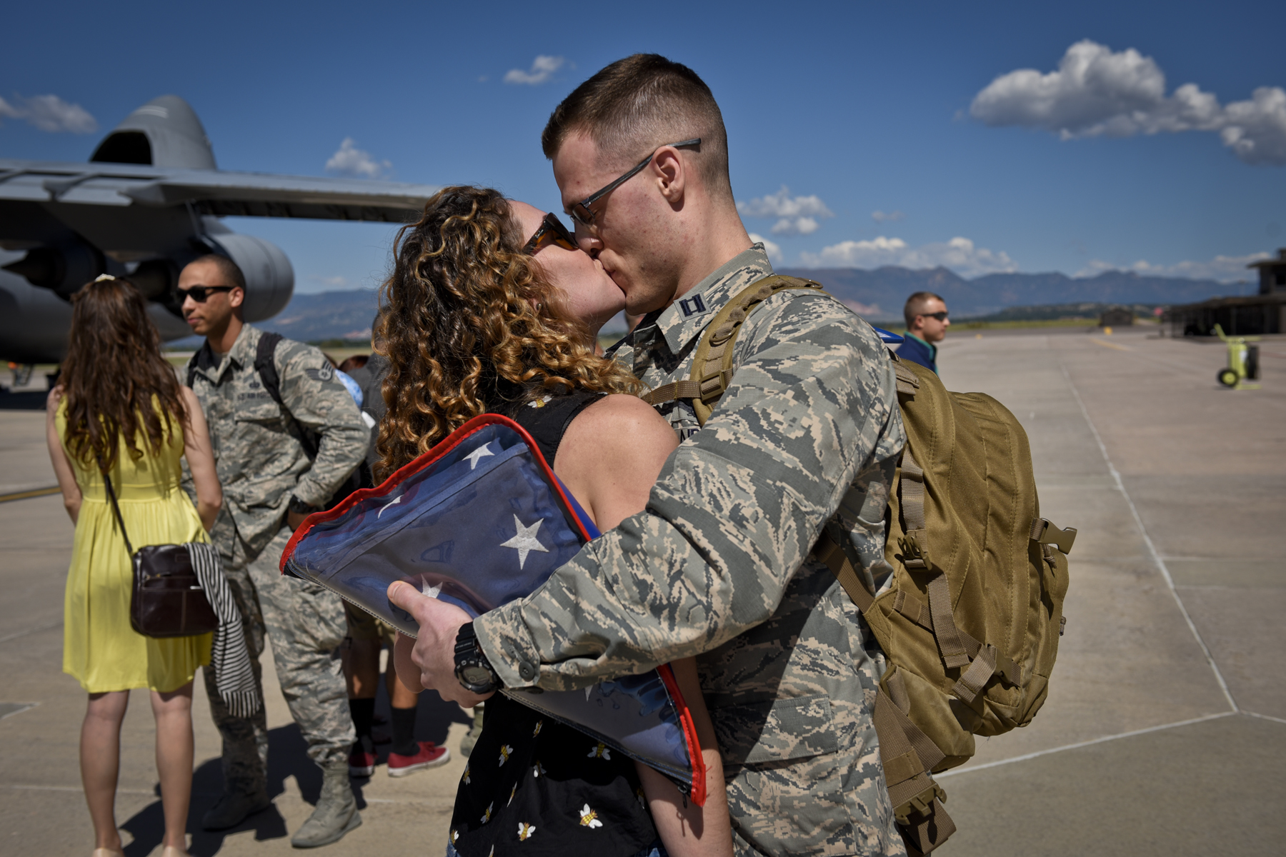 Team Pete welcomes home deployed Airmen