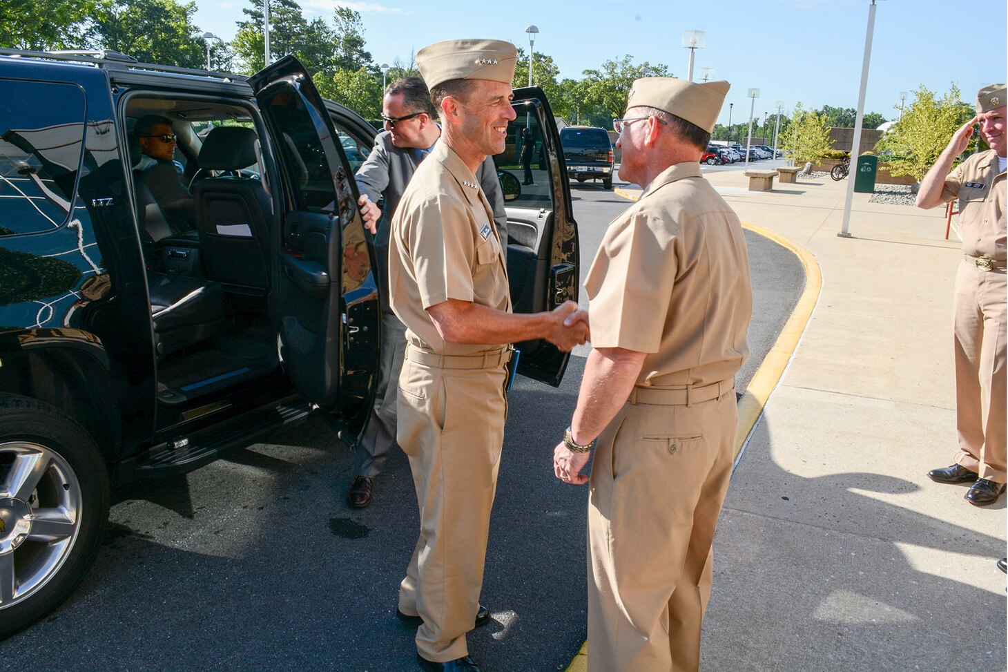 CNO, MCPON Visit US Fleet Cyber Command/US 10th Fleet > United States ...