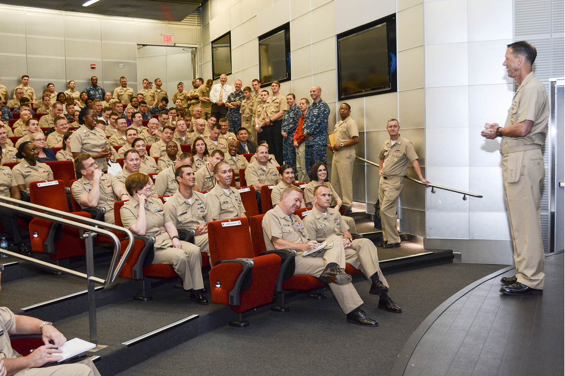 CNO, MCPON Visit US Fleet Cyber Command/US 10th Fleet > United States ...