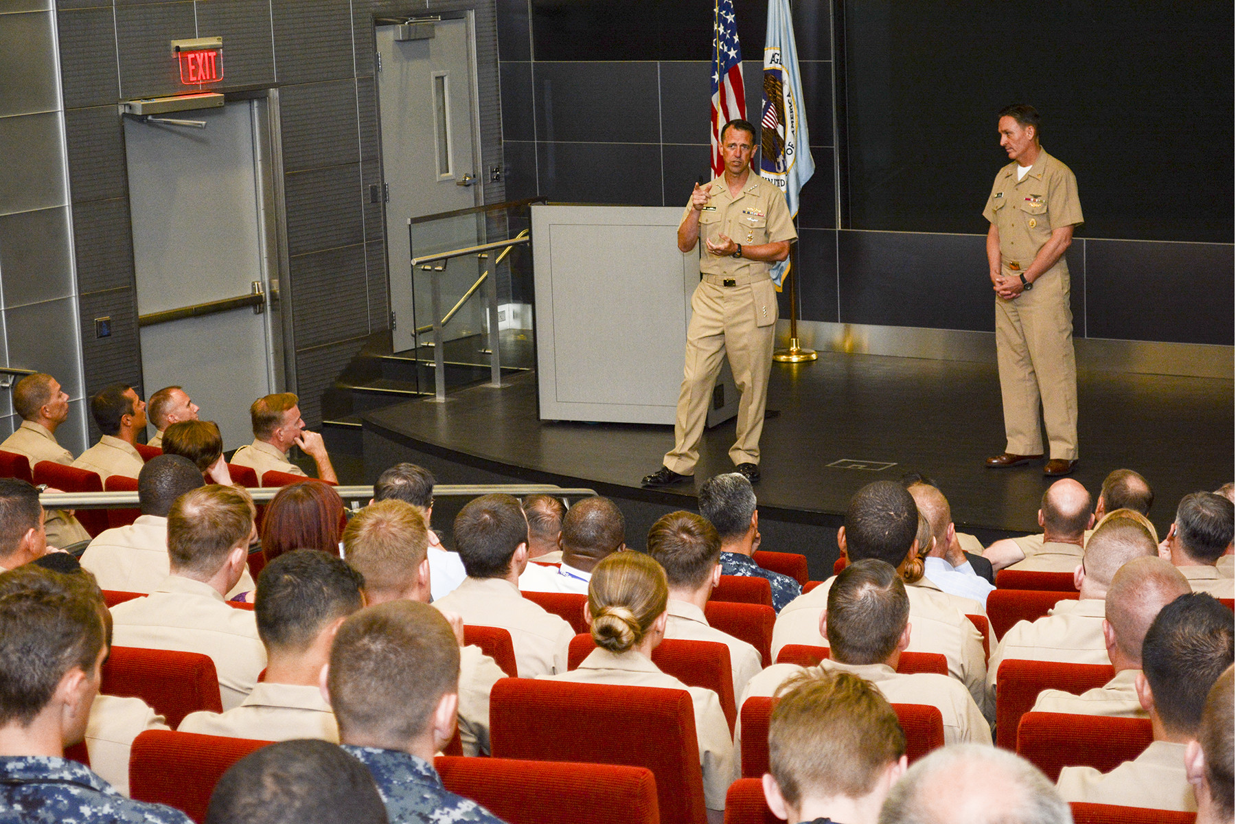 CNO, MCPON Visit US Fleet Cyber Command/US 10th Fleet > United States ...