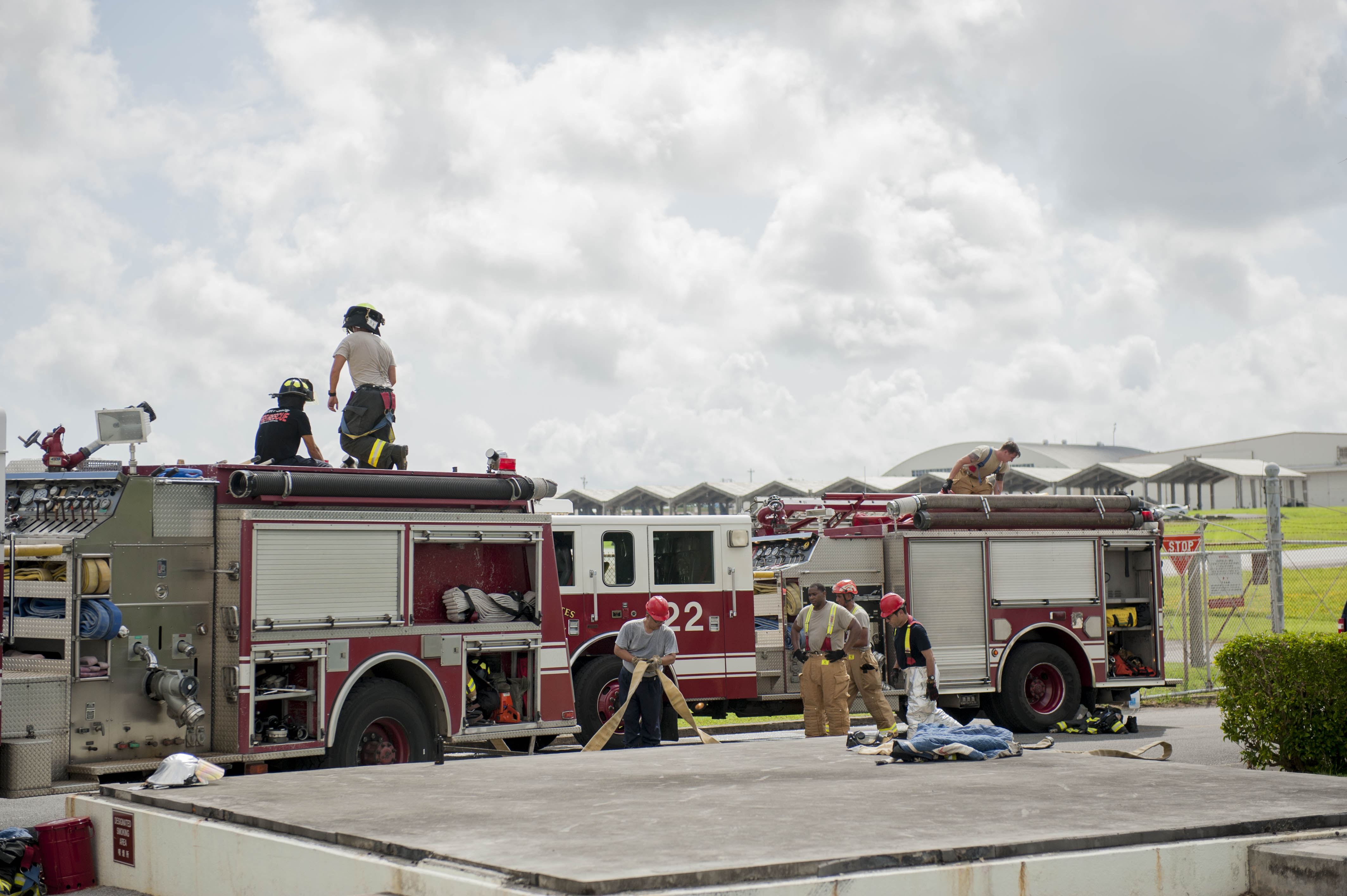 Firefighters Take on the Tower > Kadena Air Base > Article Display