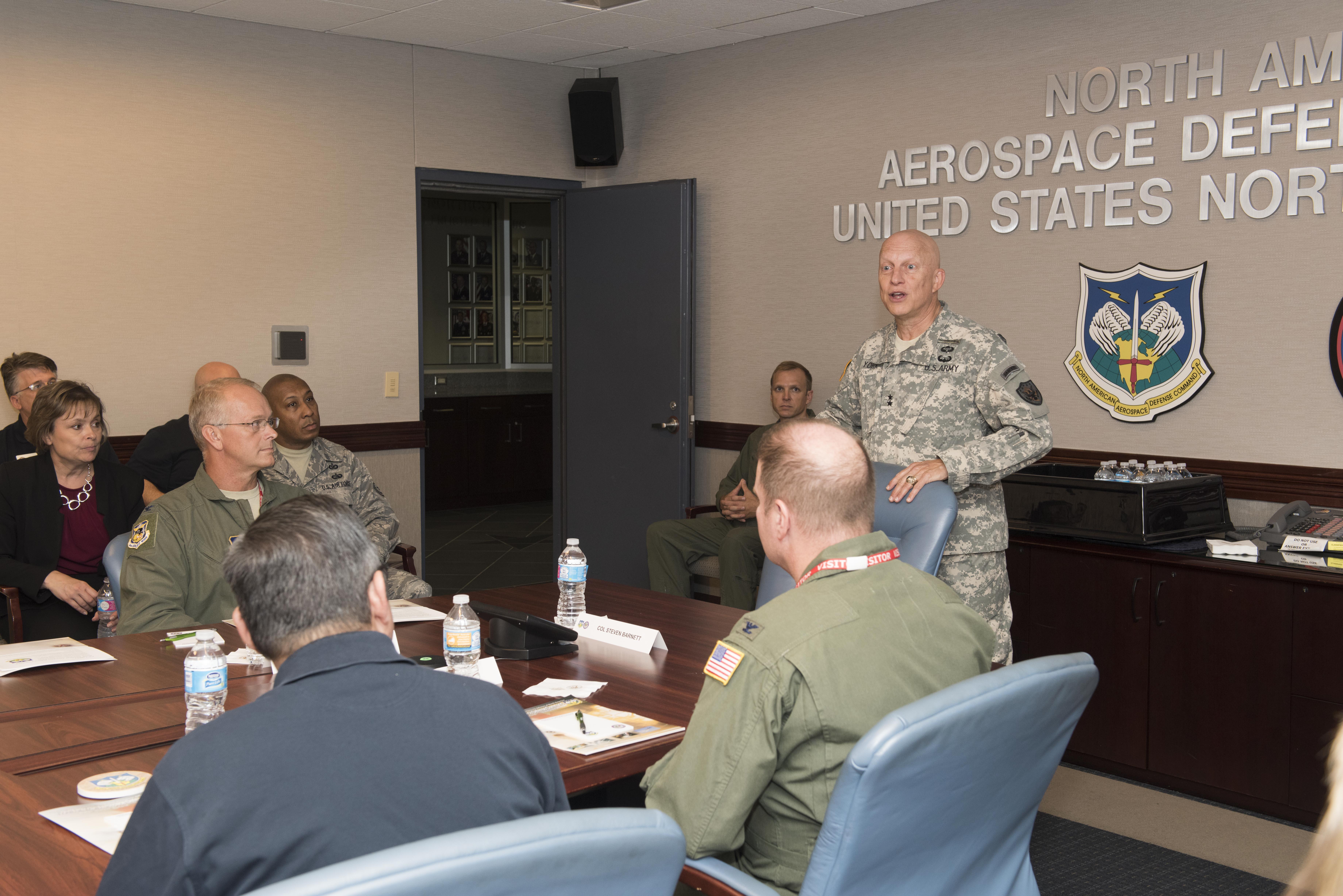 Georgia Community Leaders Visit NORAD, NORTHCOM > North American ...