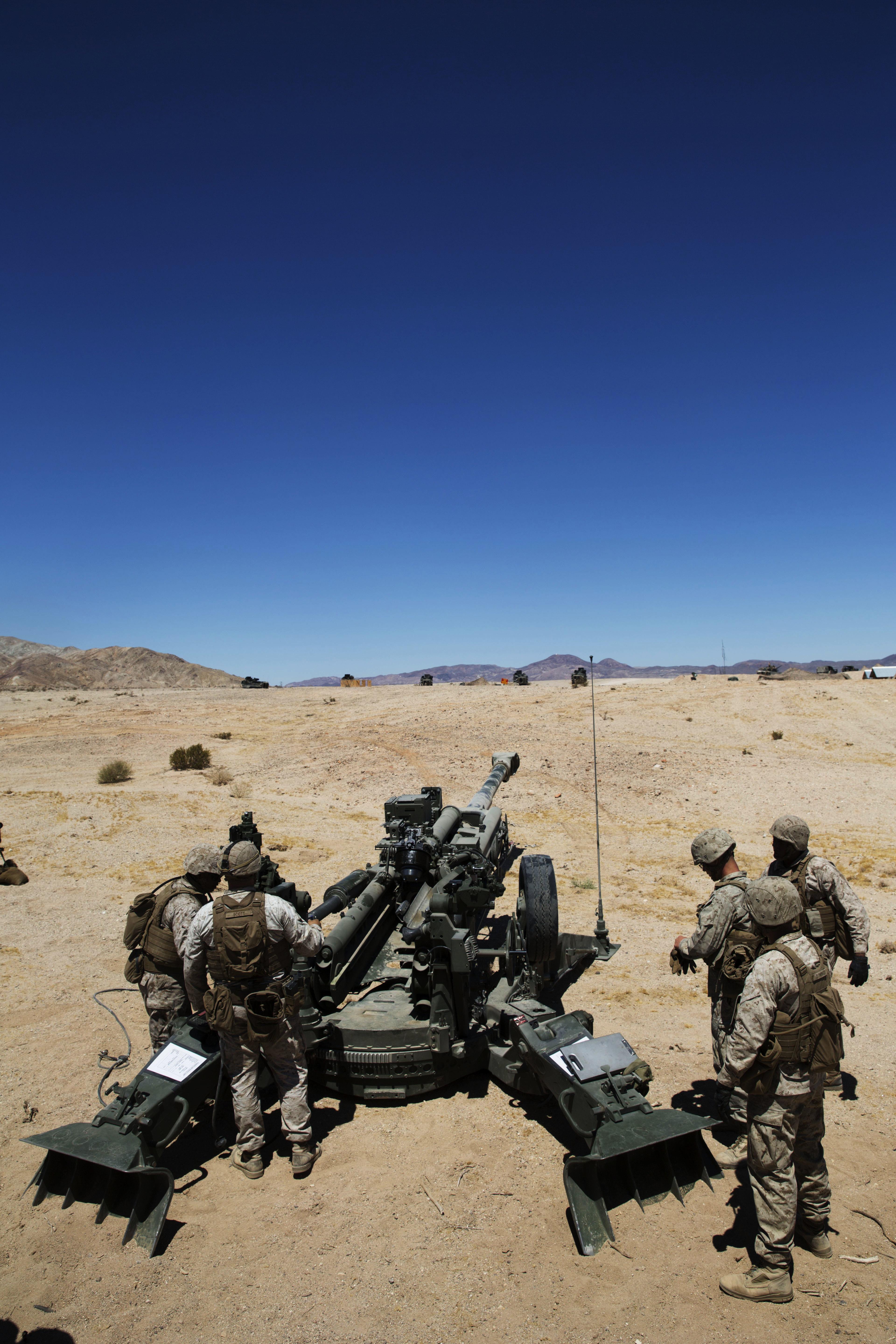 Going down range with artillery