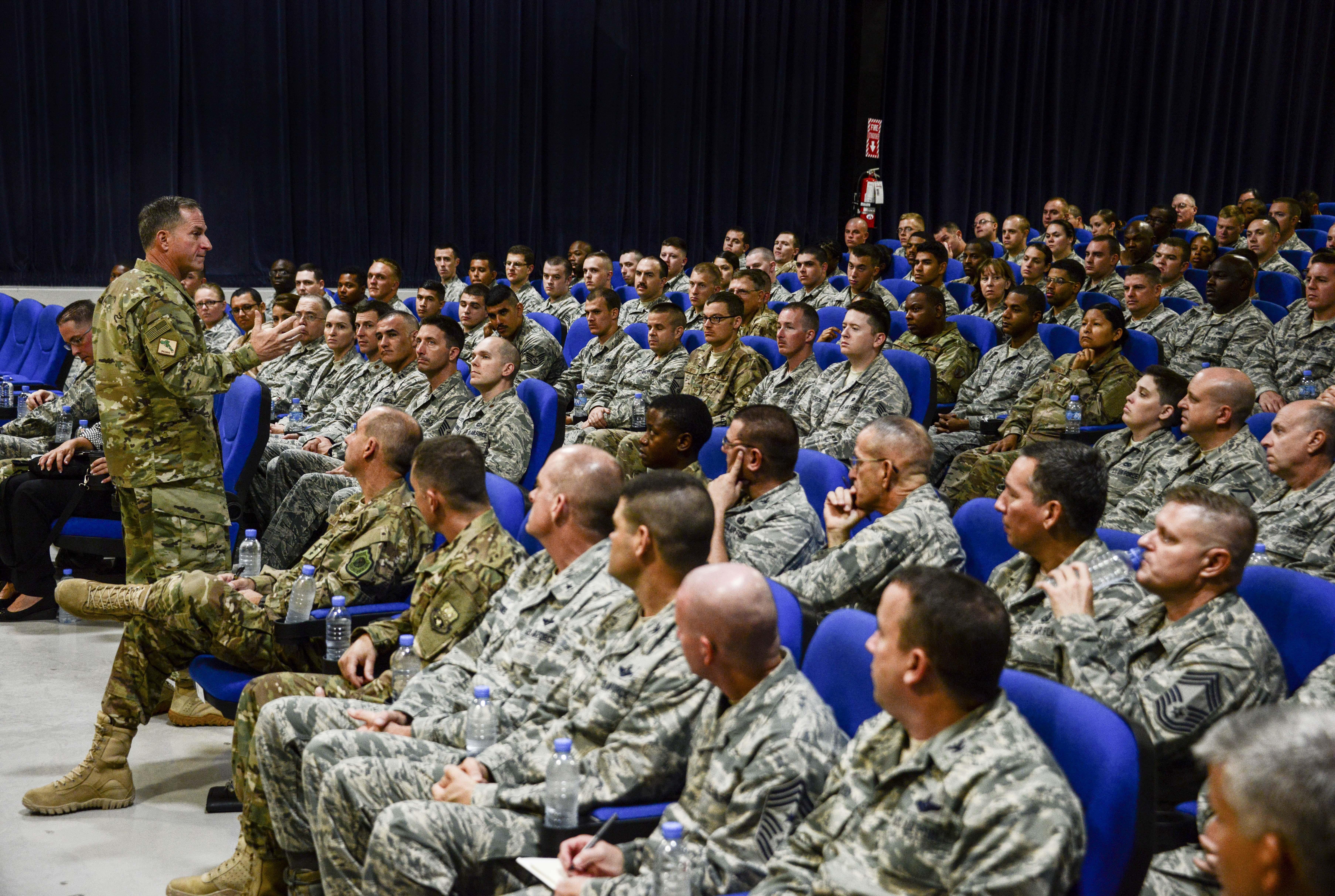 CSAF highlights top priorities with deployed Airmen > U.S. Air Forces ...