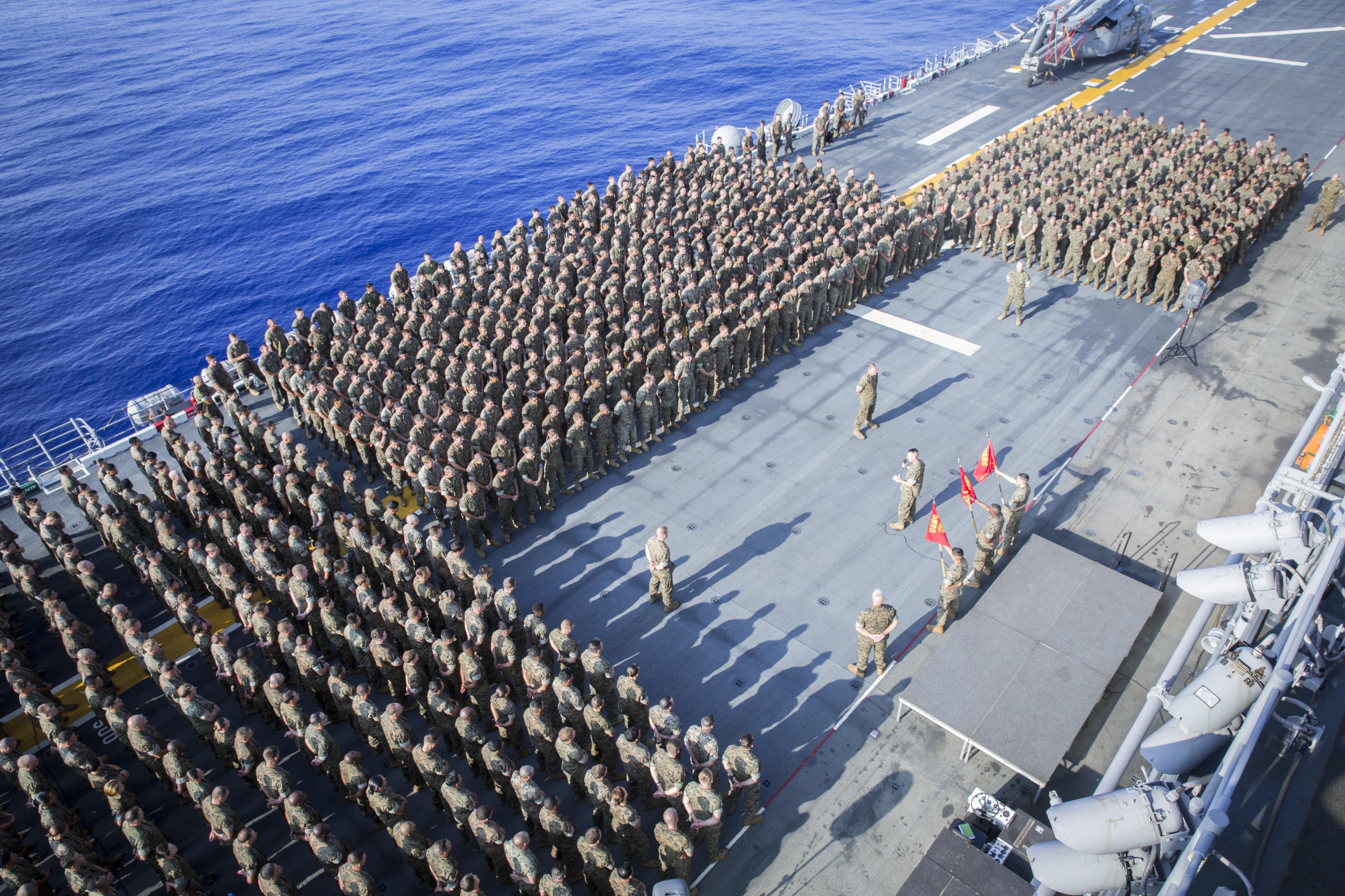 Formation At Sea