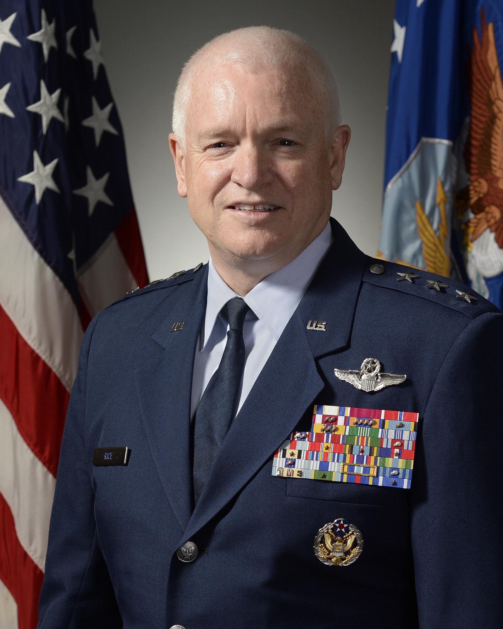 LIEUTENANT GENERAL L. SCOTT RICE > Air Force > Biography Display