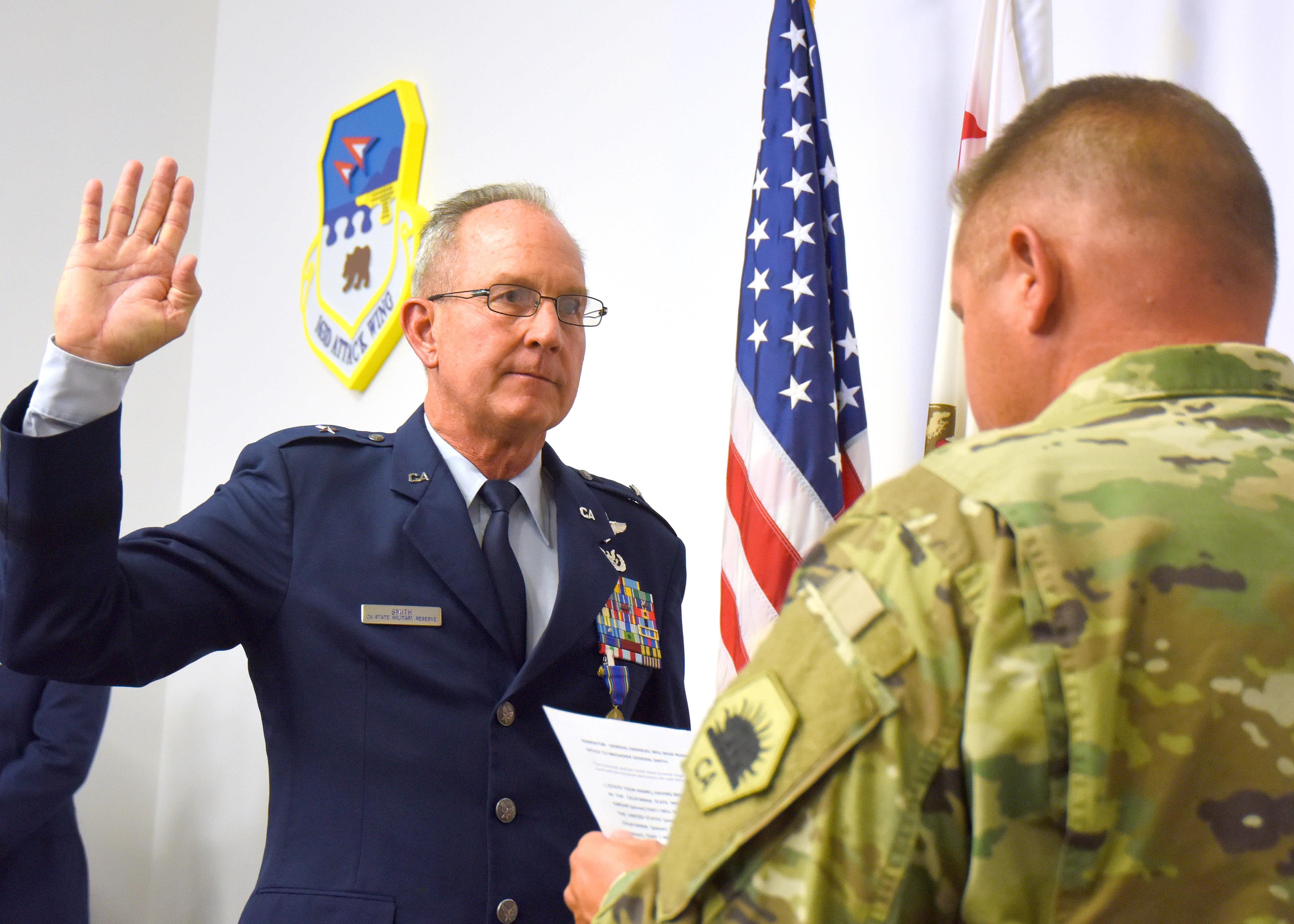 Dr. David Smith promoted to brigadier general