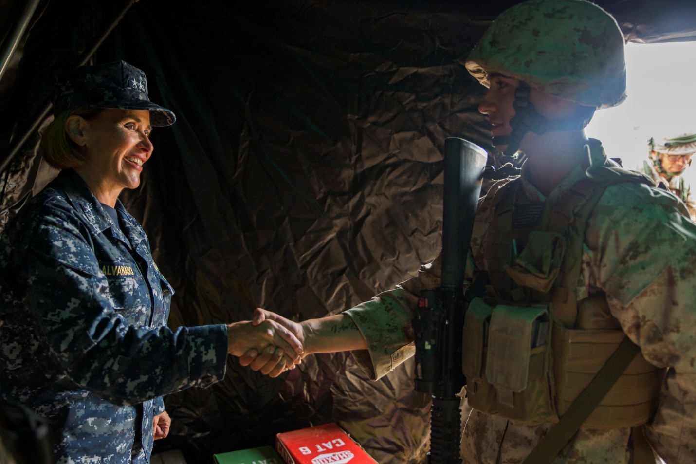 Train like we fight: Reserve Marines and Sailors take part in simulated ...