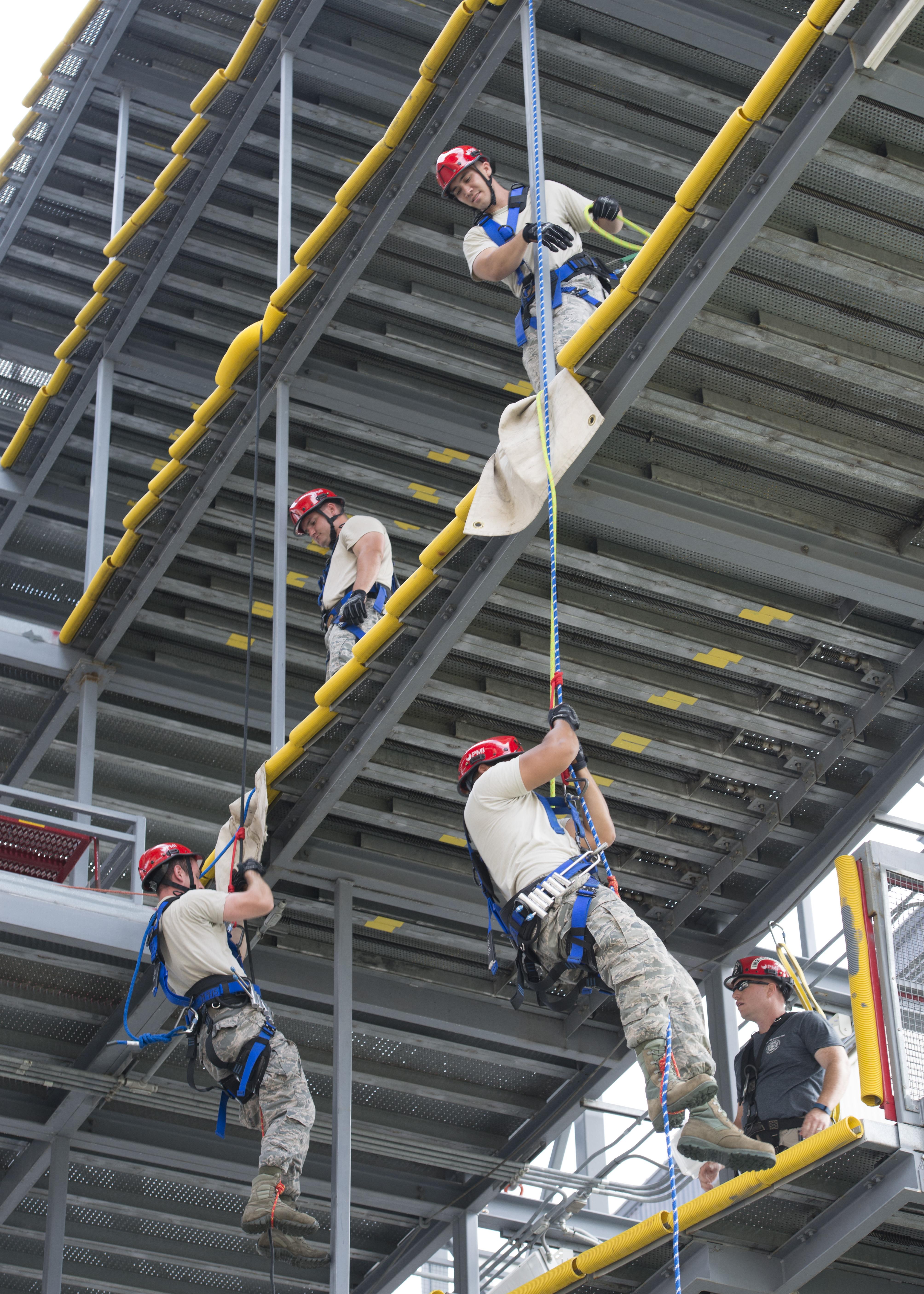 Fire Department training climbs to new heights