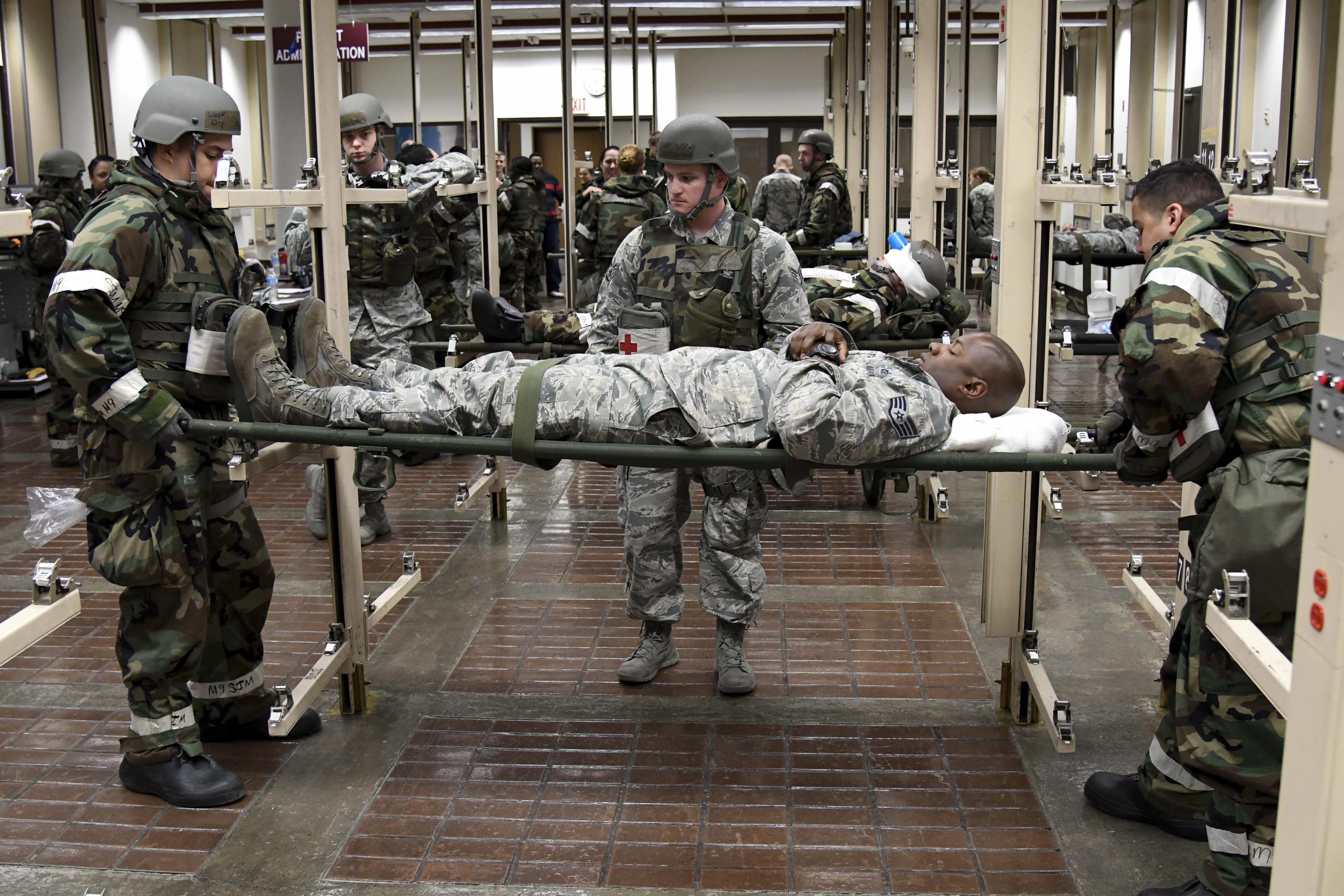 51st MDG Aeromedical Evacuate Patients during Beverly Herd 16-2
