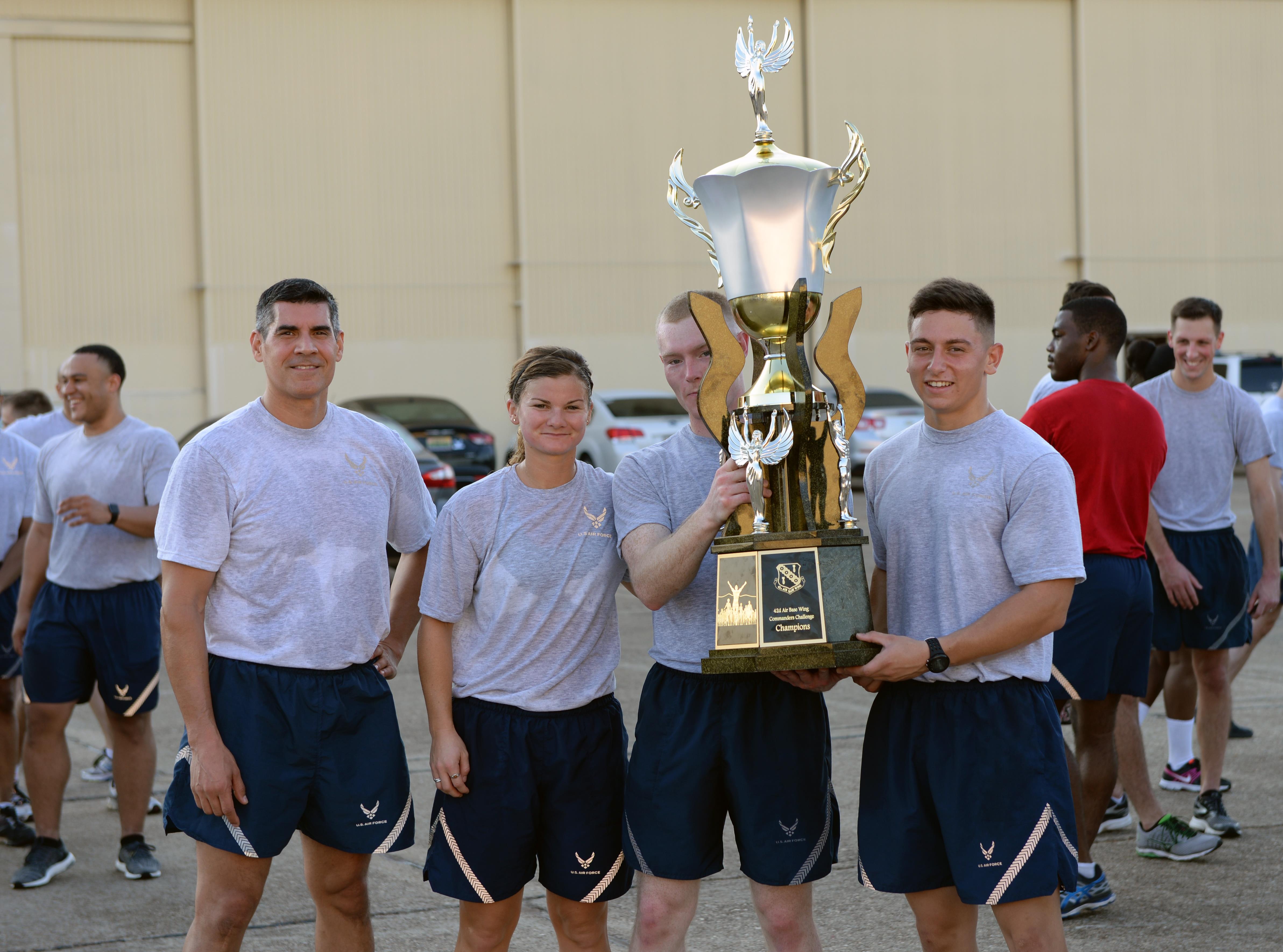 42nd Medical Group wins first commander’s challenge at monthly wing run ...